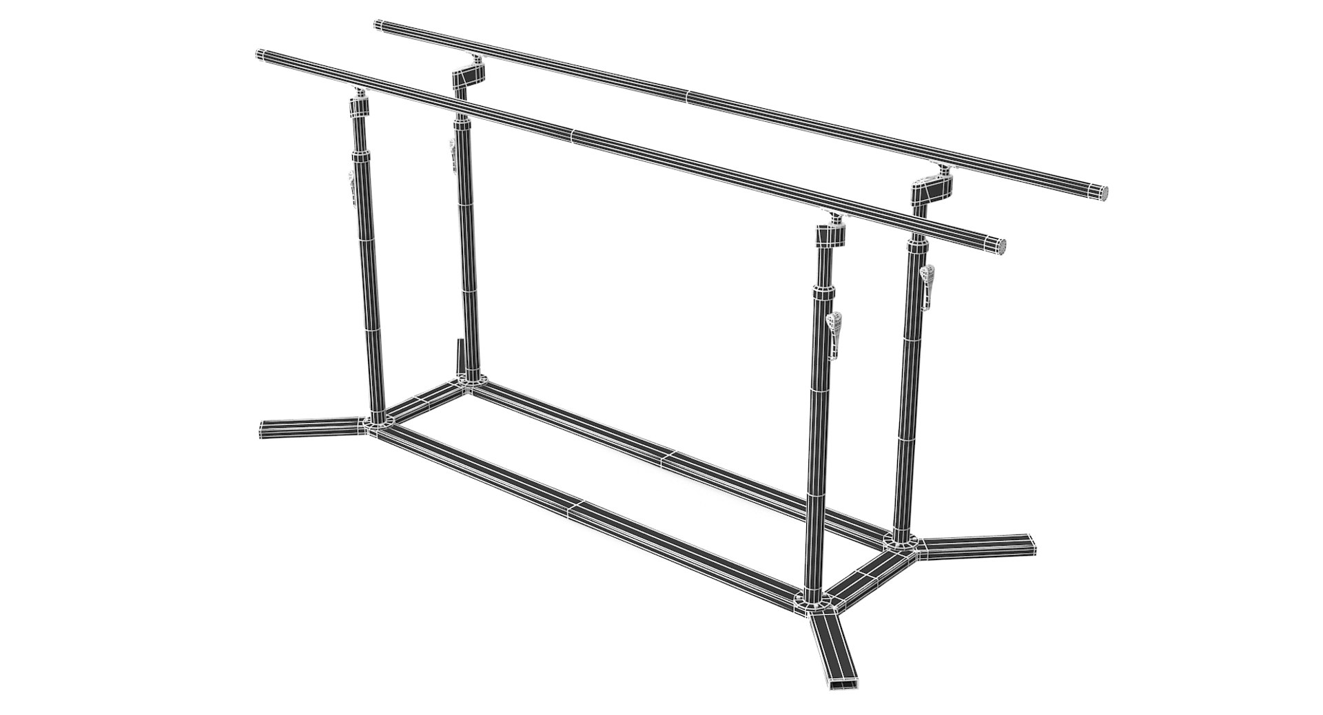3d Parallel Bars
