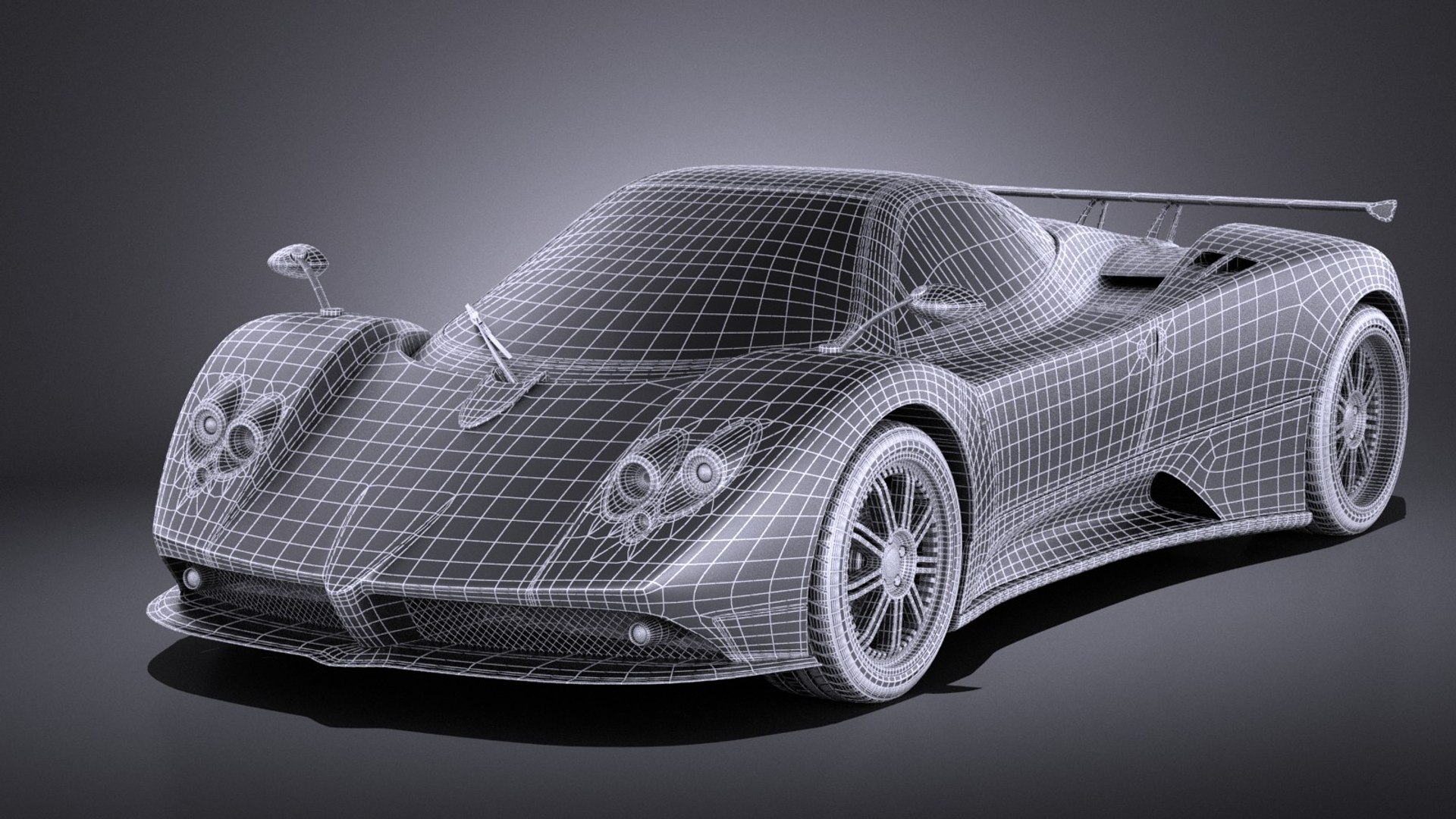 R F Pagani Model - TurboSquid 1205121