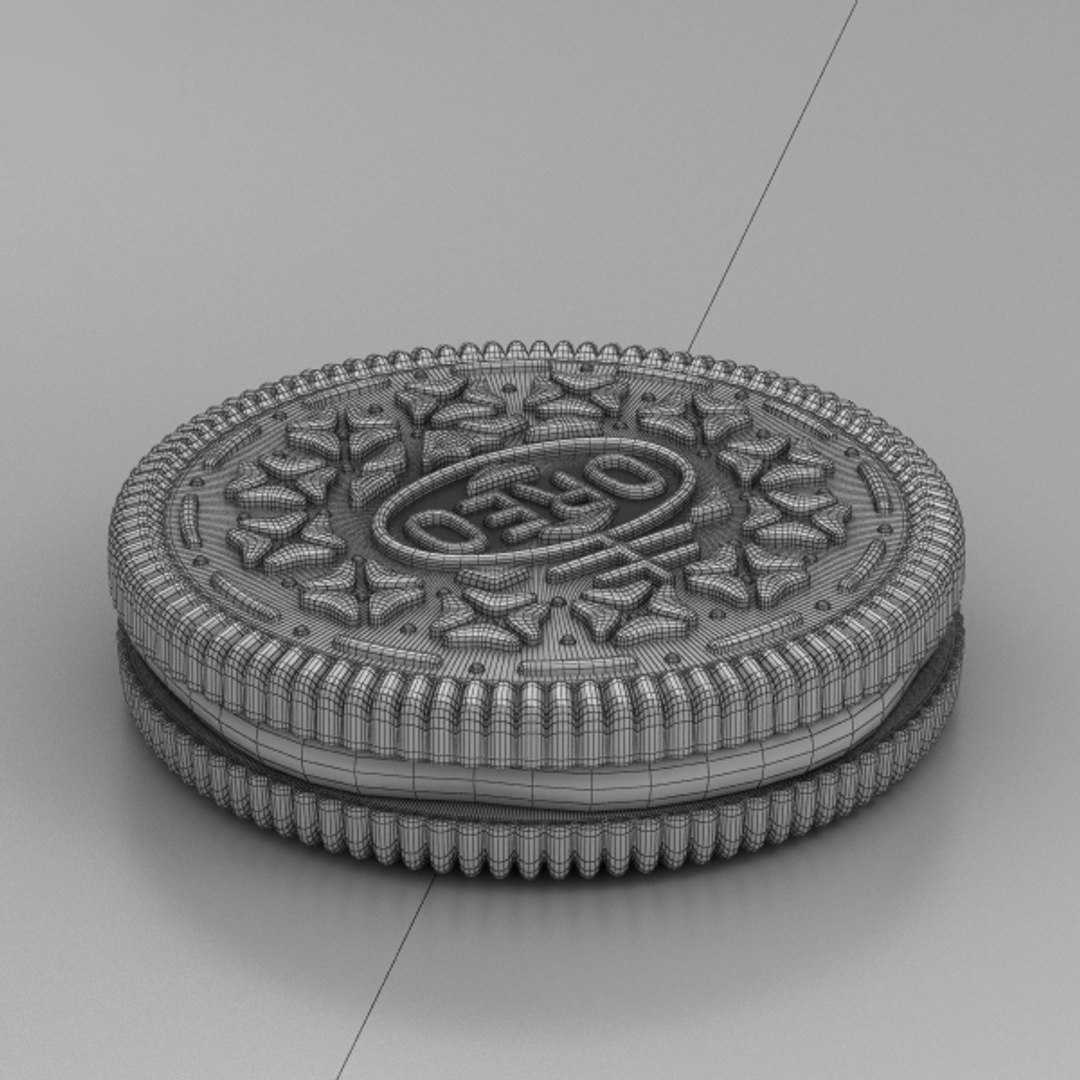 3D model oreo cookie - TurboSquid 1351770