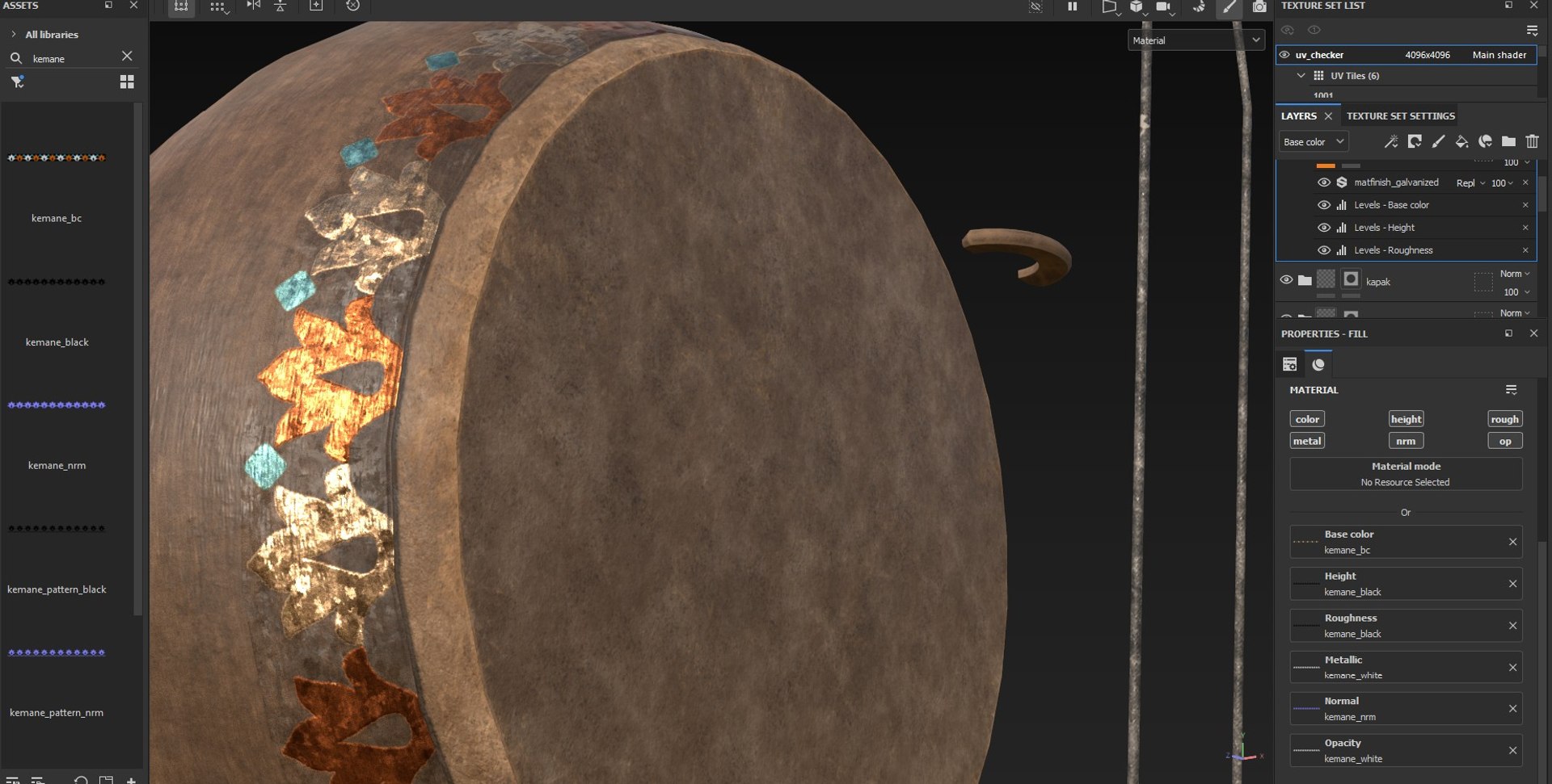 3D Kamancha Instrument - TurboSquid 2387919