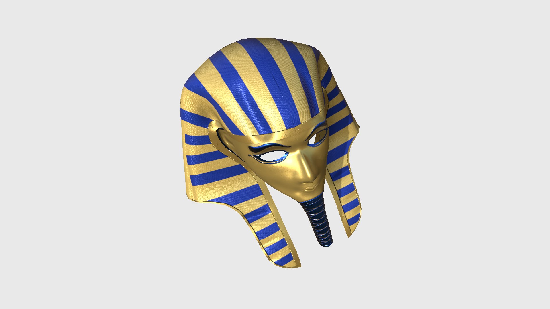 Amun Mask A01 - Egyptian Gods Character Clothing Model - TurboSquid 2238669