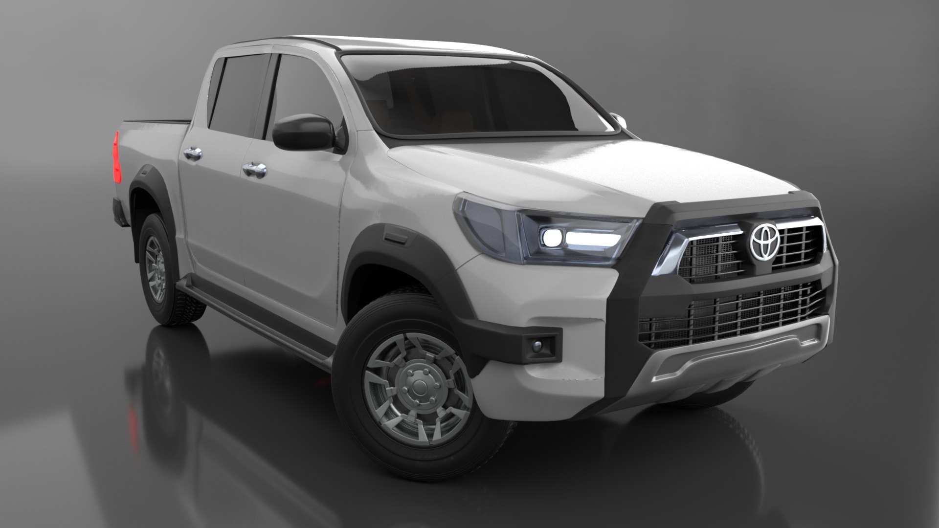 Toyota Revo Pickup Truck 3D - TurboSquid 2271200
