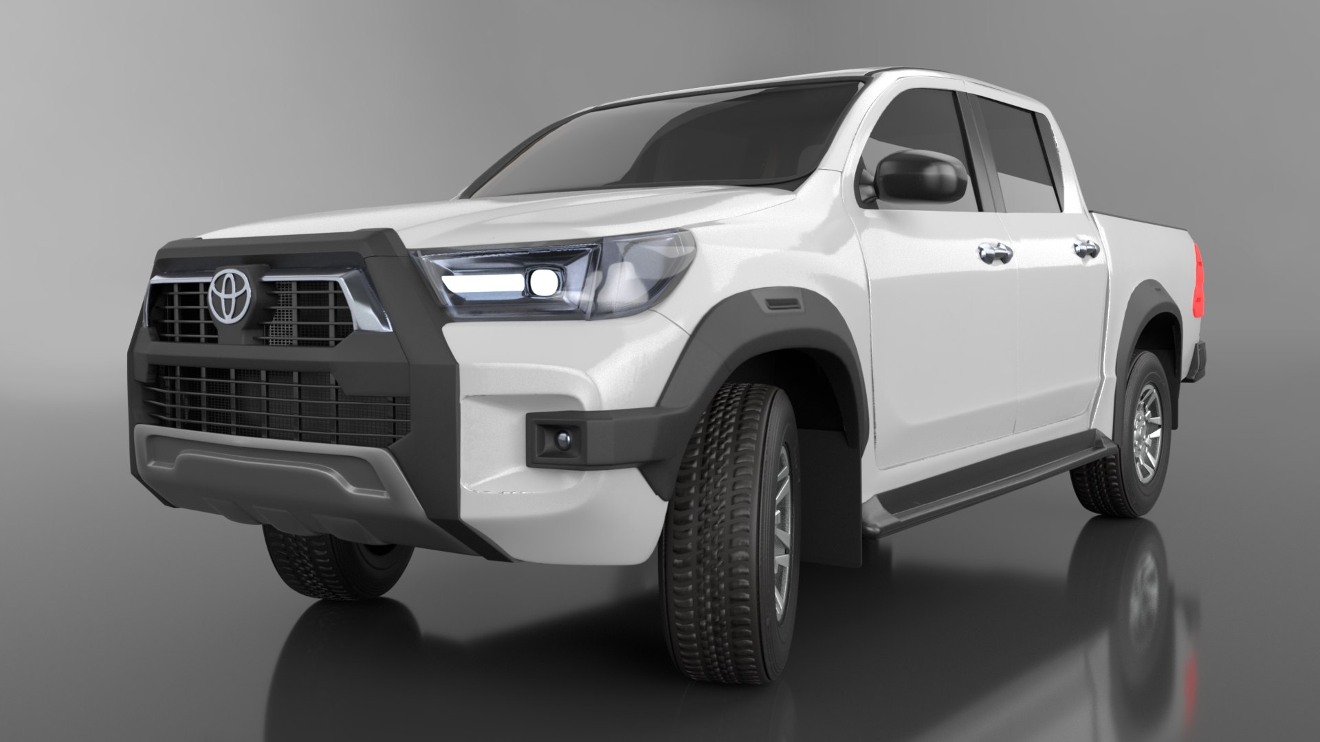 Toyota Revo Pickup Truck 3D - TurboSquid 2271200