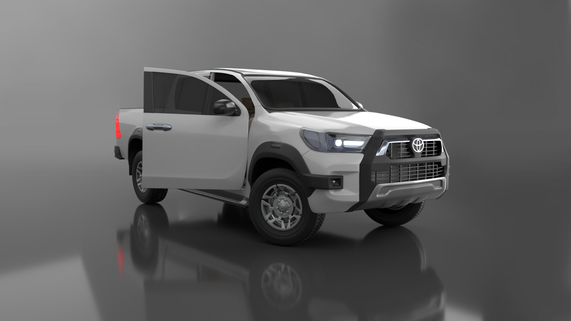 Toyota Revo Pickup Truck 3D - TurboSquid 2271200