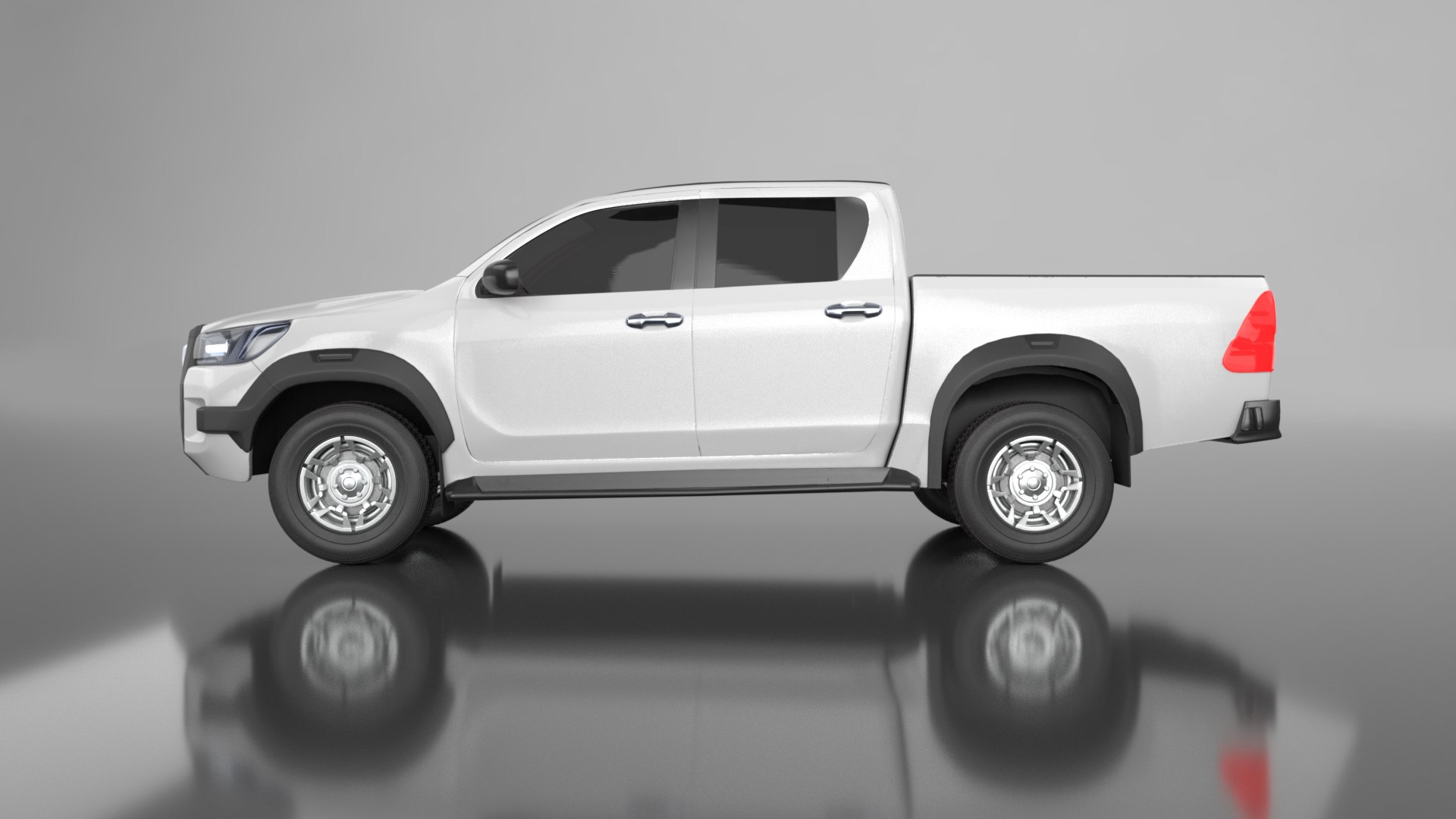 Toyota Revo Pickup Truck 3D - TurboSquid 2271200
