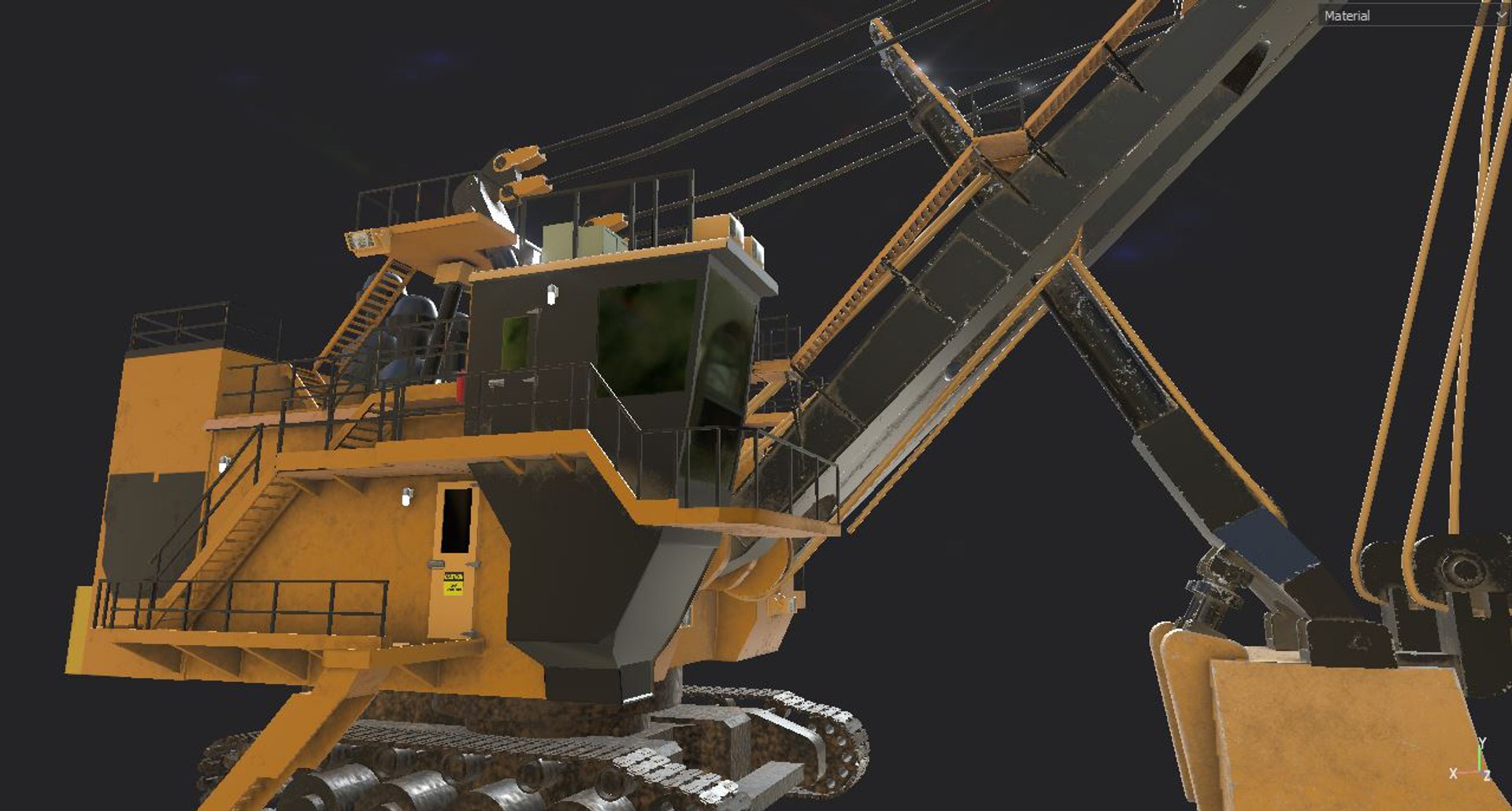 3D Loader Backhoe - TurboSquid 1547818