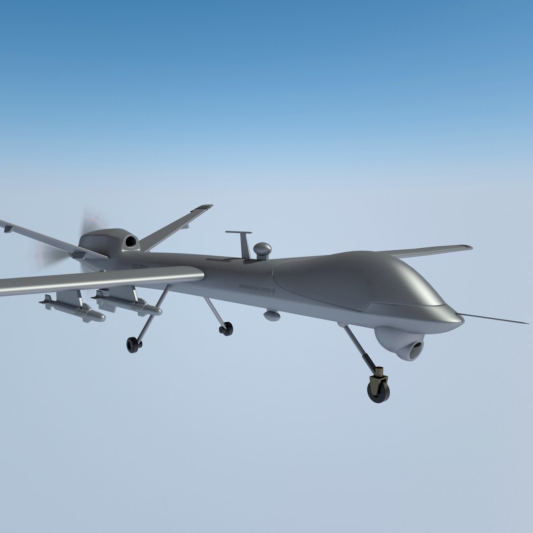 3d model general atomics reaper