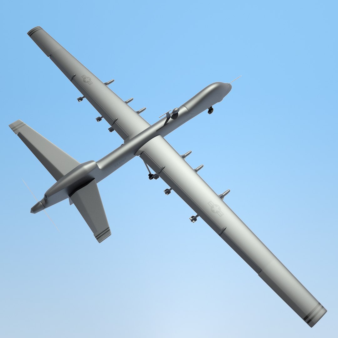 3d model general atomics reaper