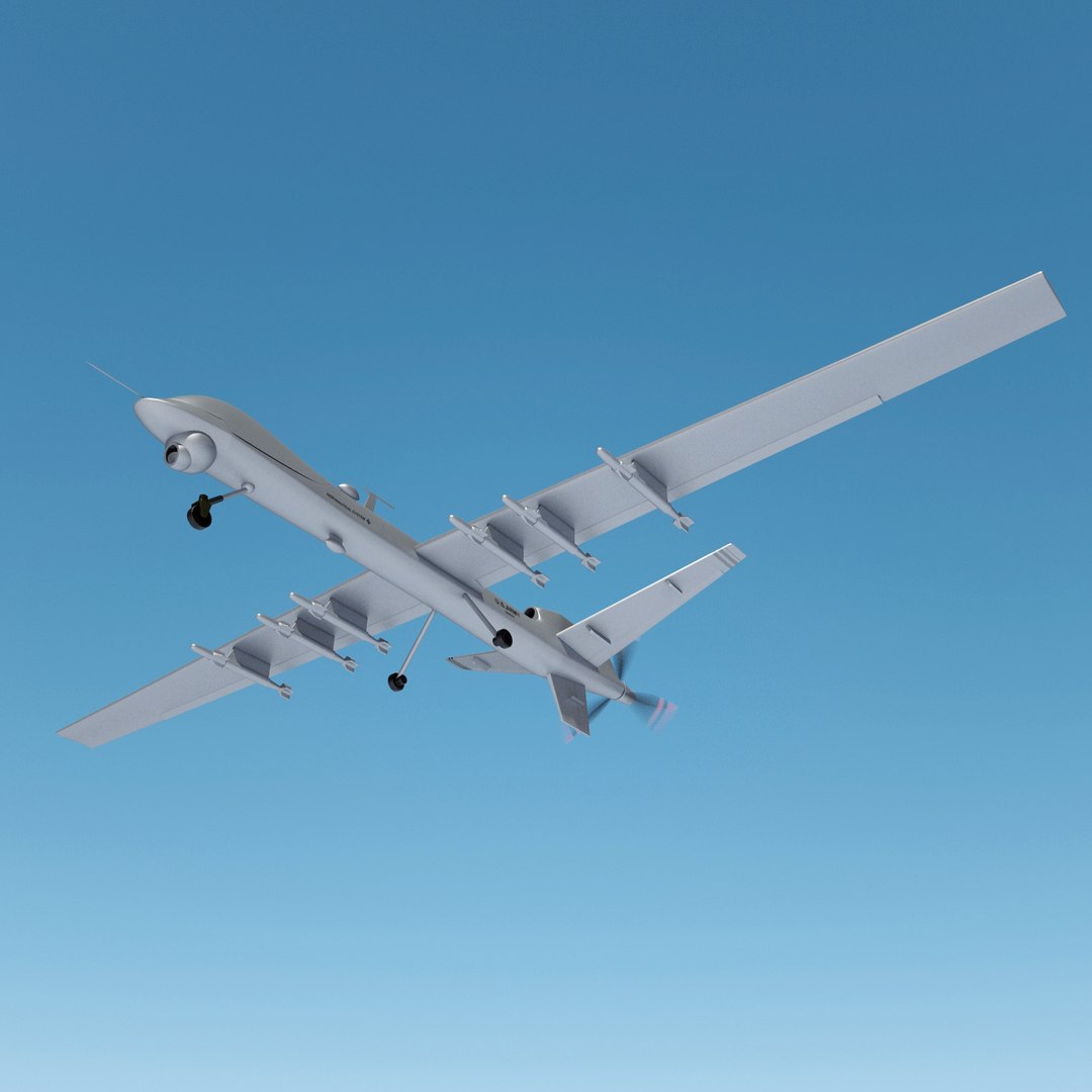3d model general atomics reaper