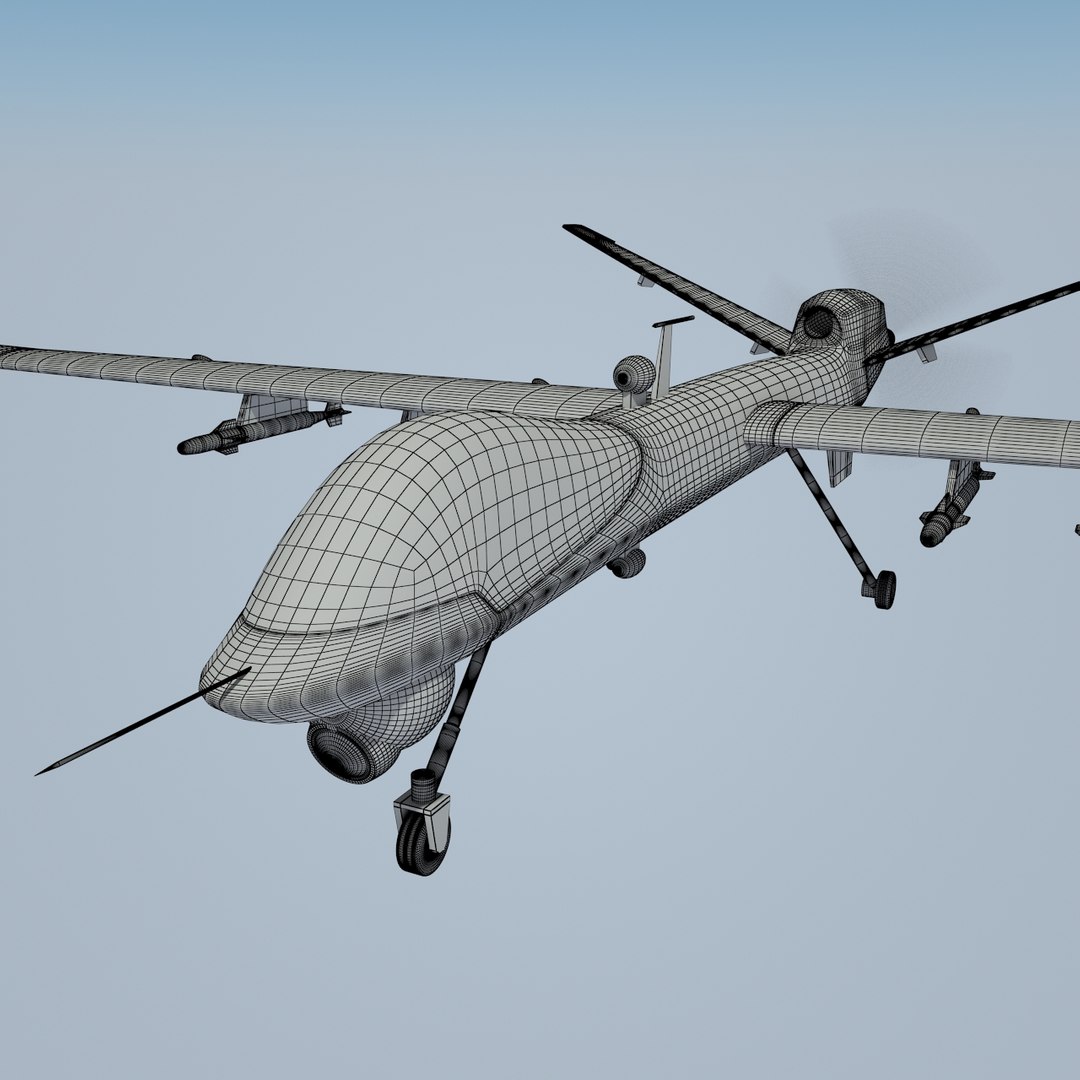 3d model general atomics reaper