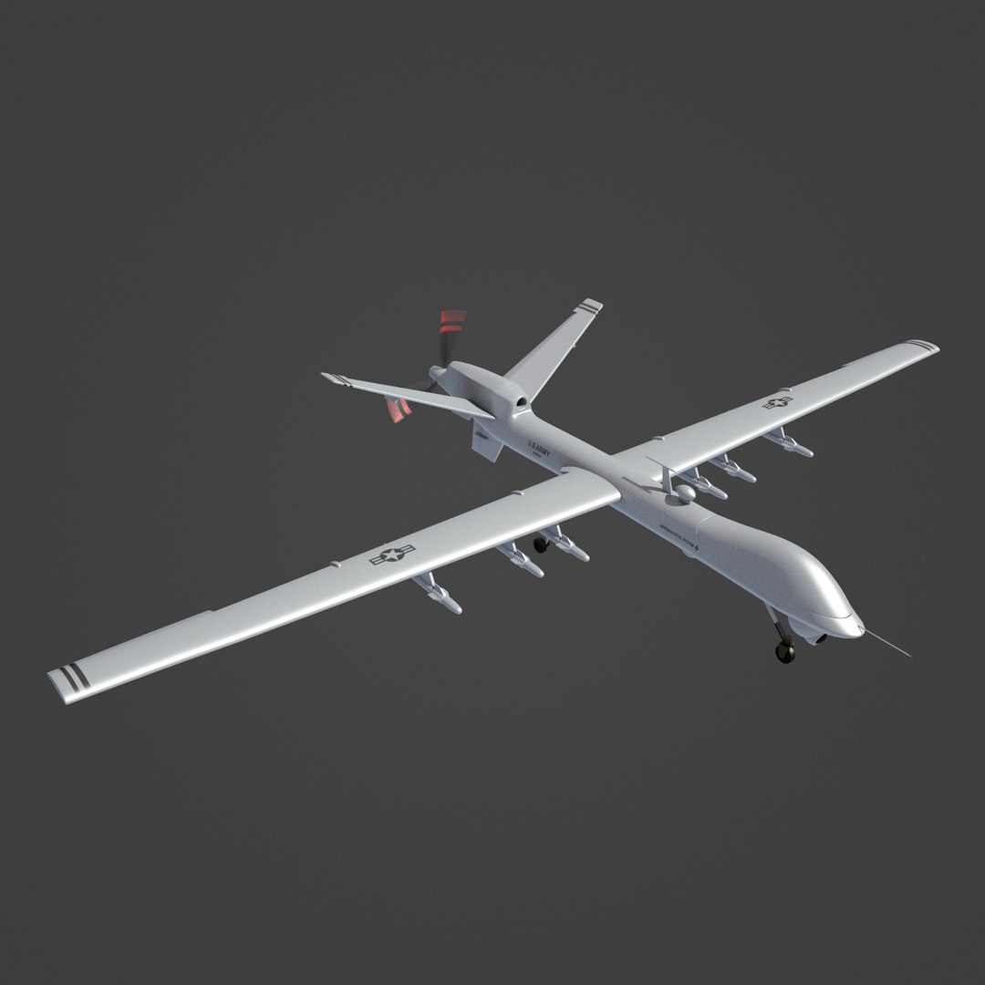 3d model general atomics reaper