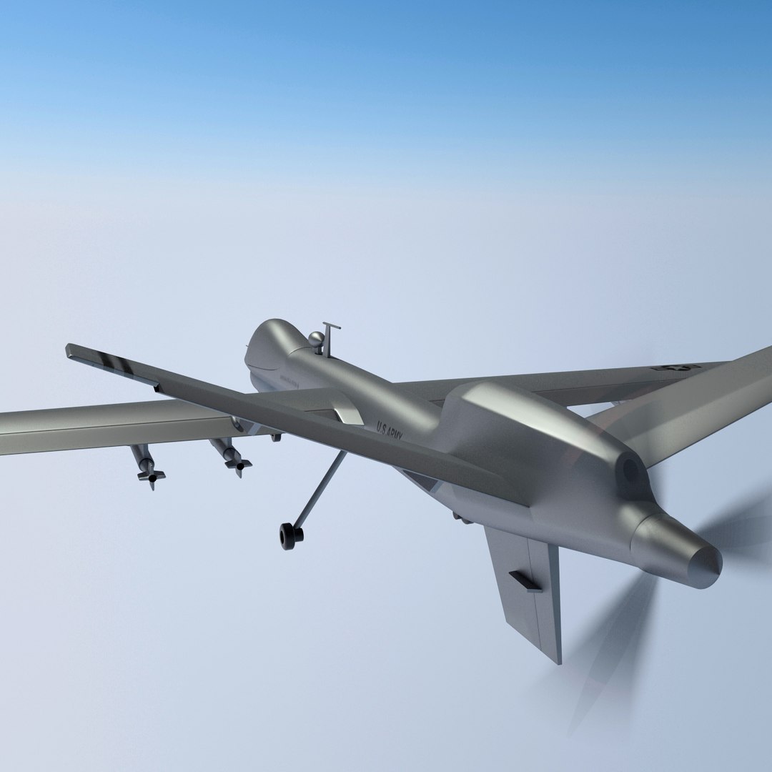 3d model general atomics reaper