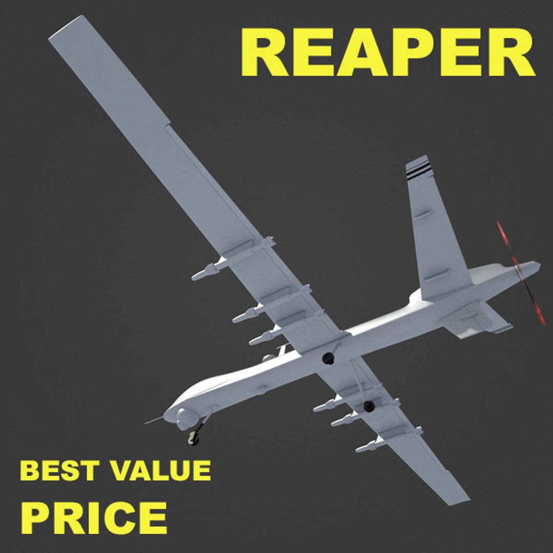 3d model general atomics reaper