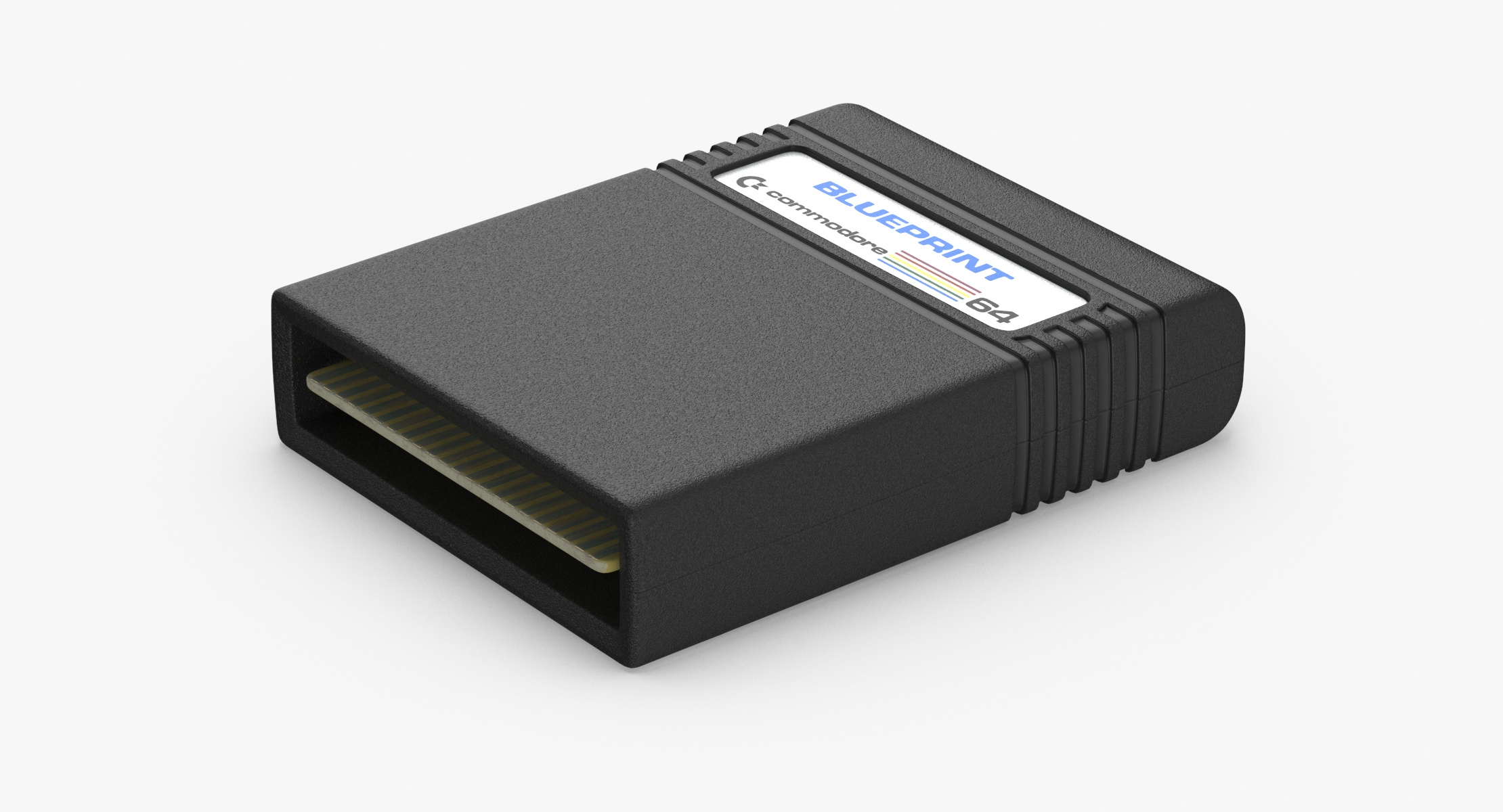 3D commodore 64 cartridge - TurboSquid 1707488