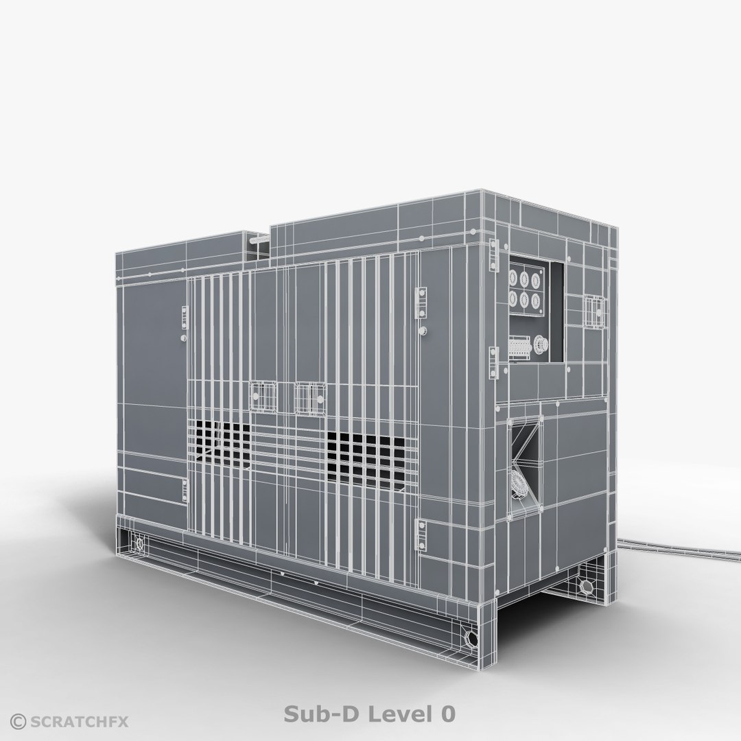 Generator 3d Model