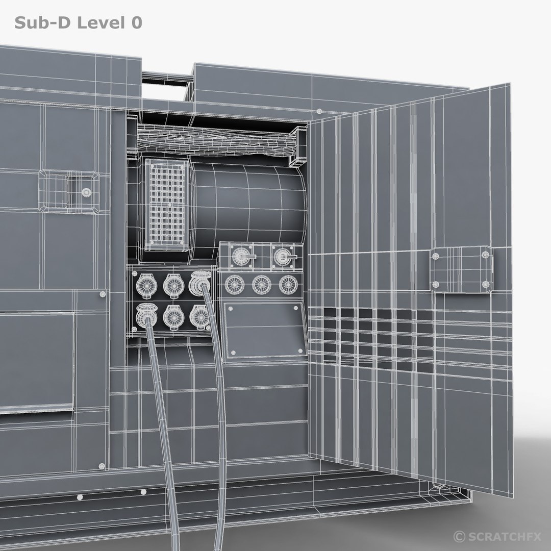 Generator 3d Model