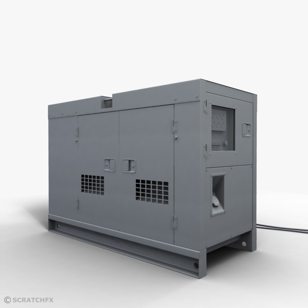 Generator 3d Model