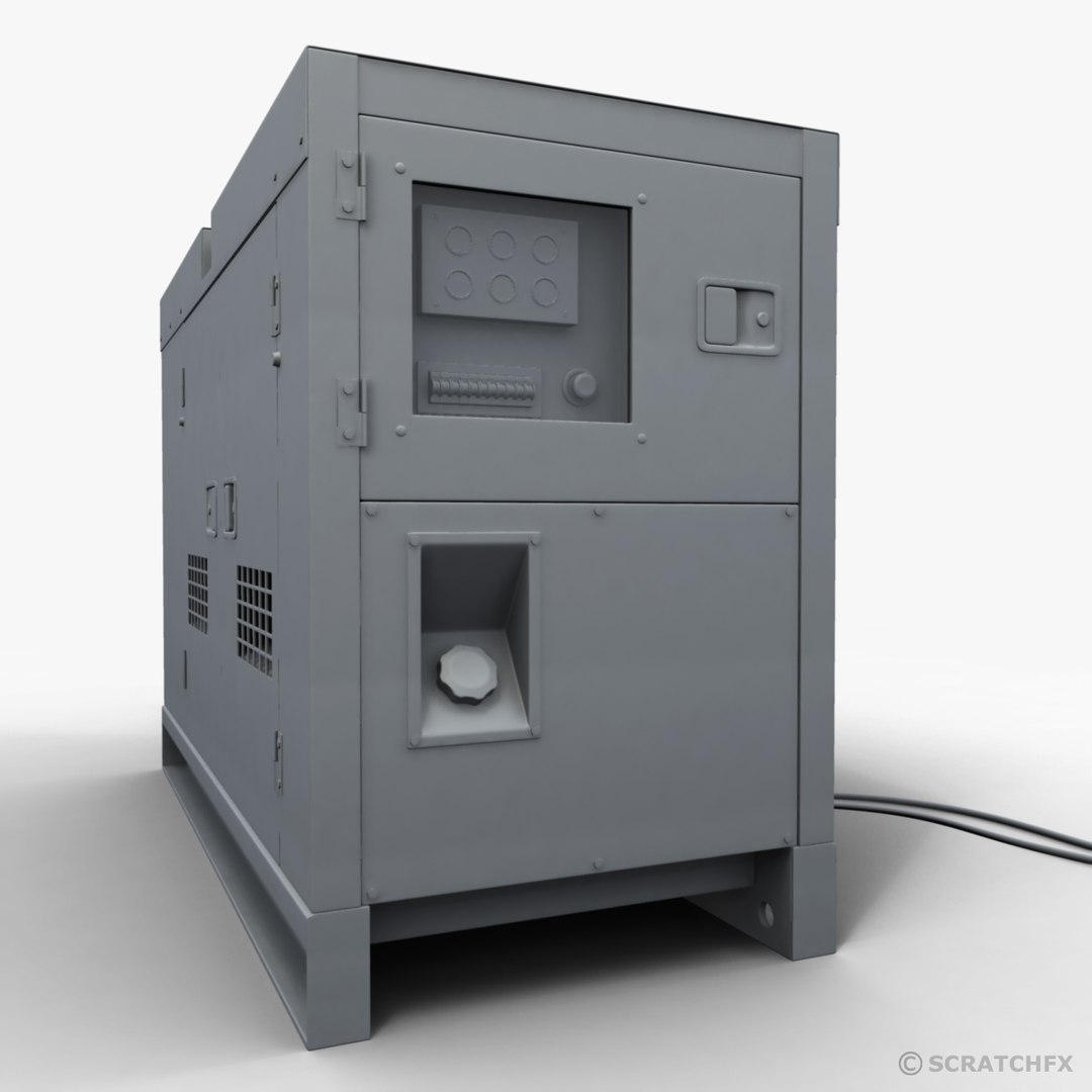 Generator 3d Model
