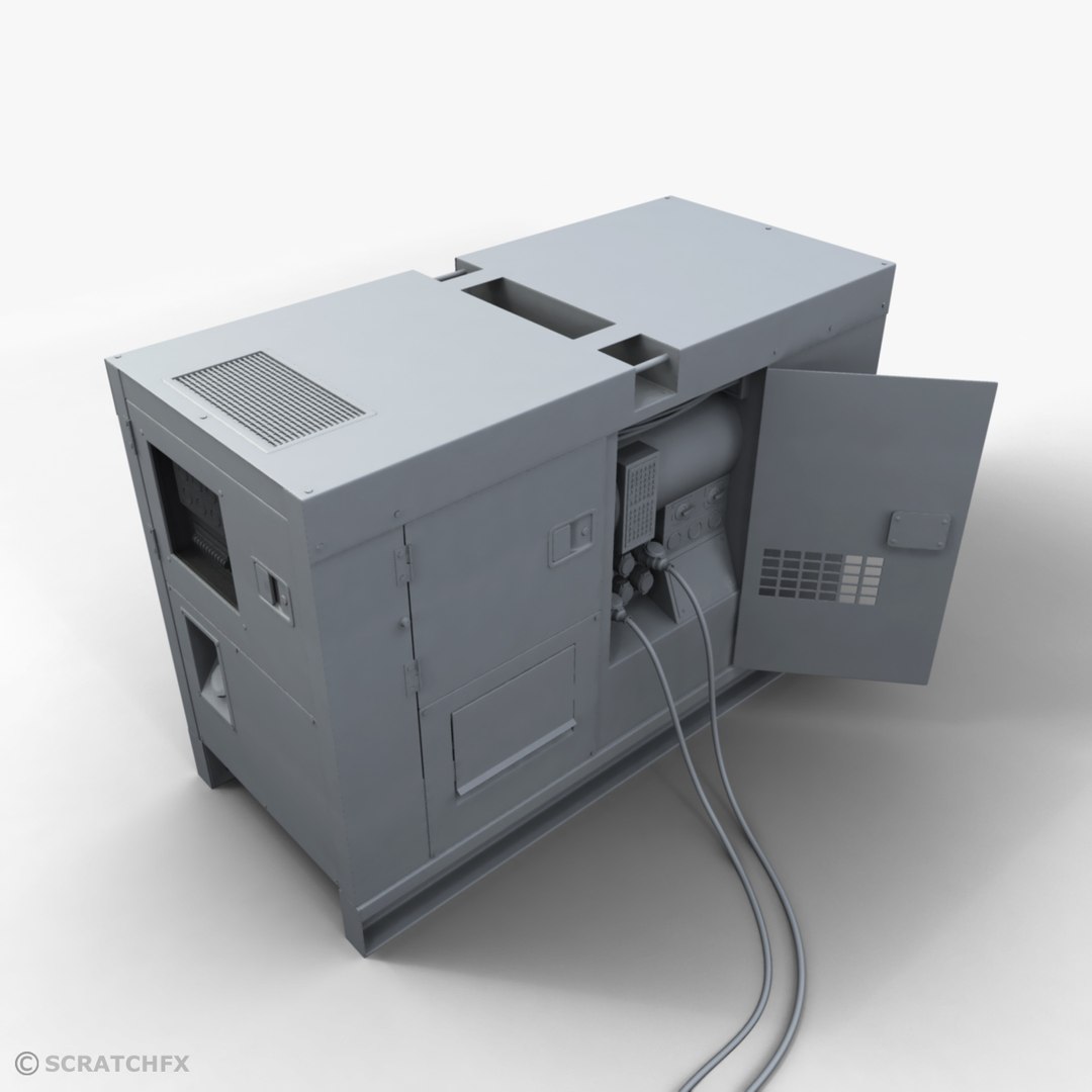 Generator 3d Model