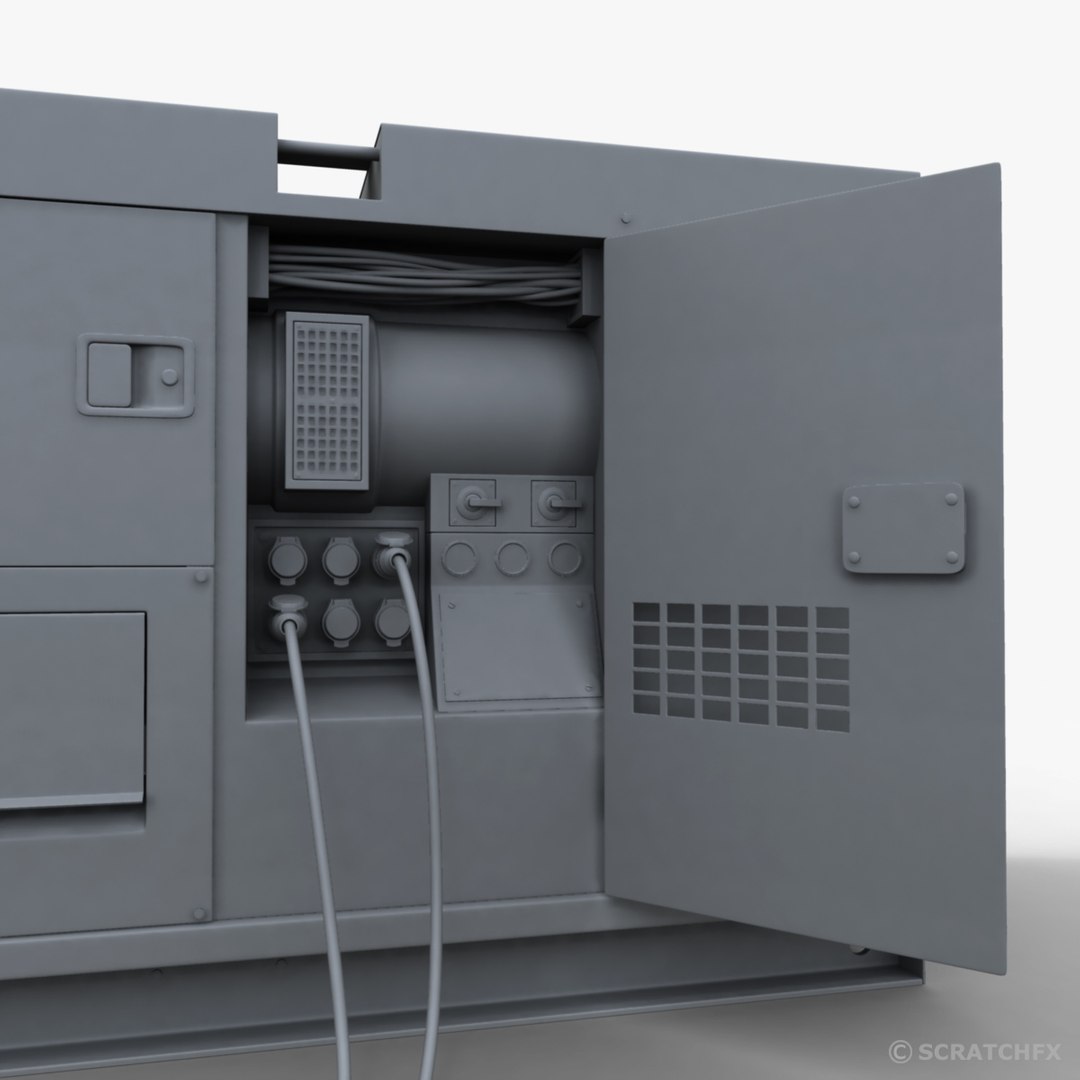 Generator 3d Model
