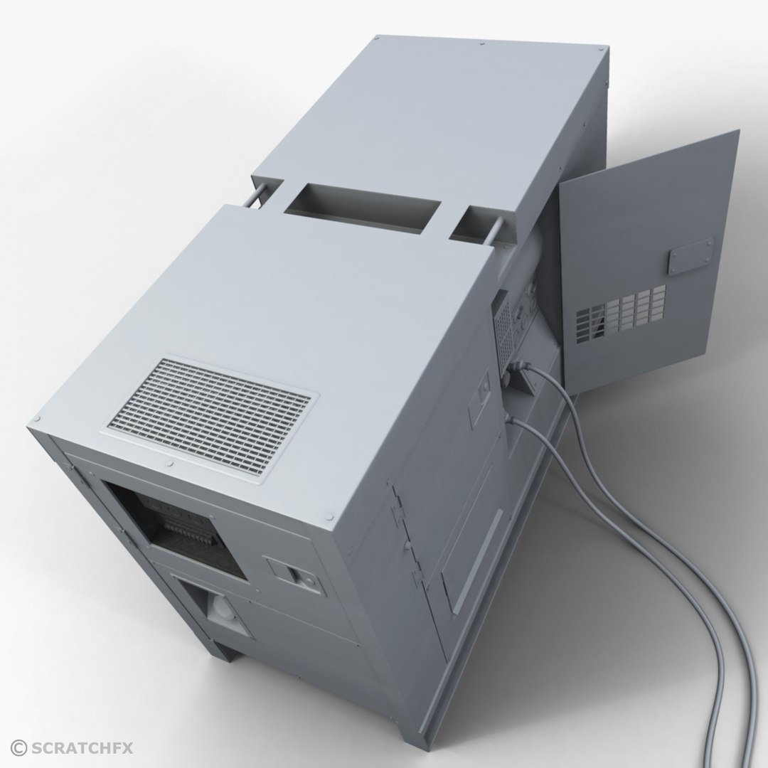 Generator 3d Model