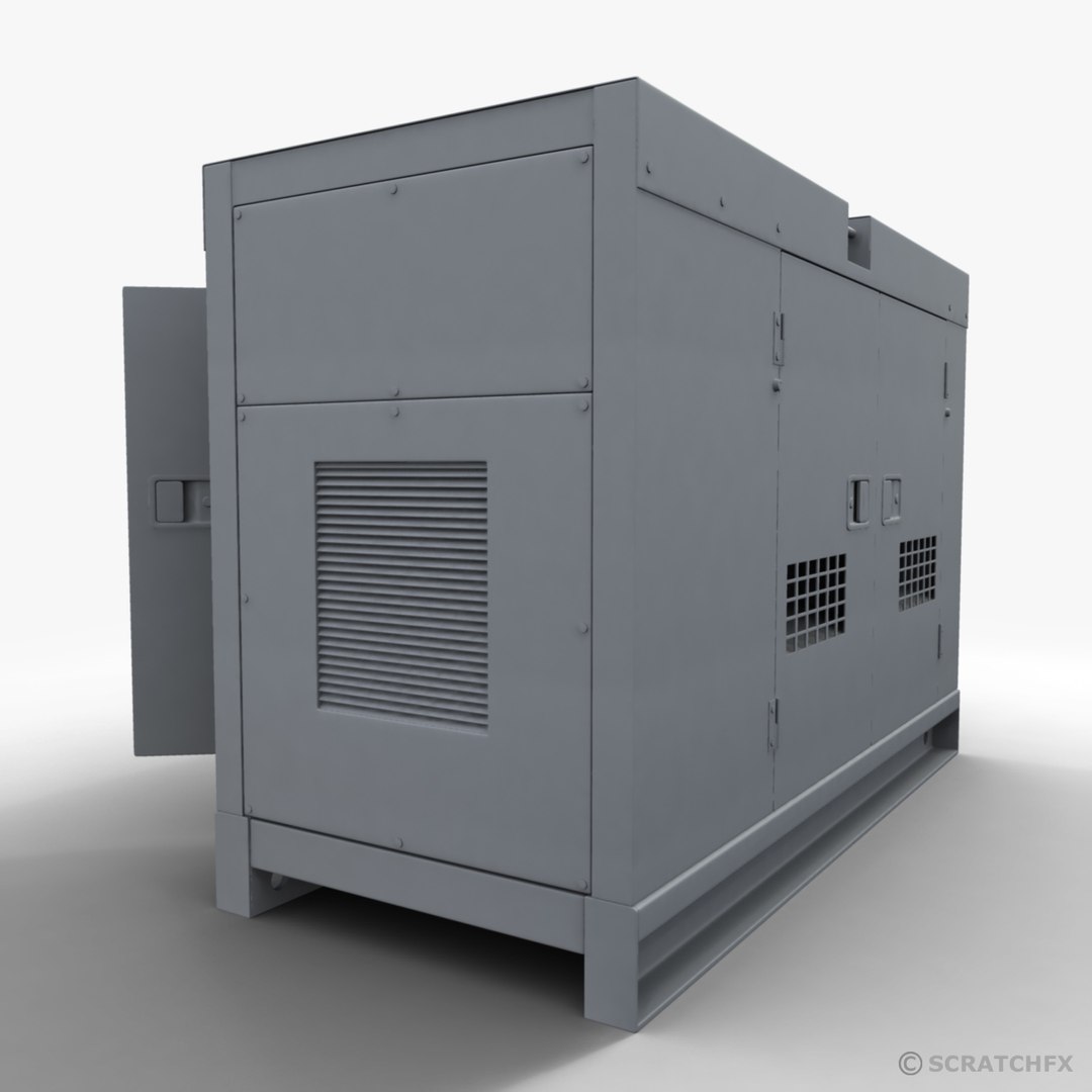 Generator 3d Model