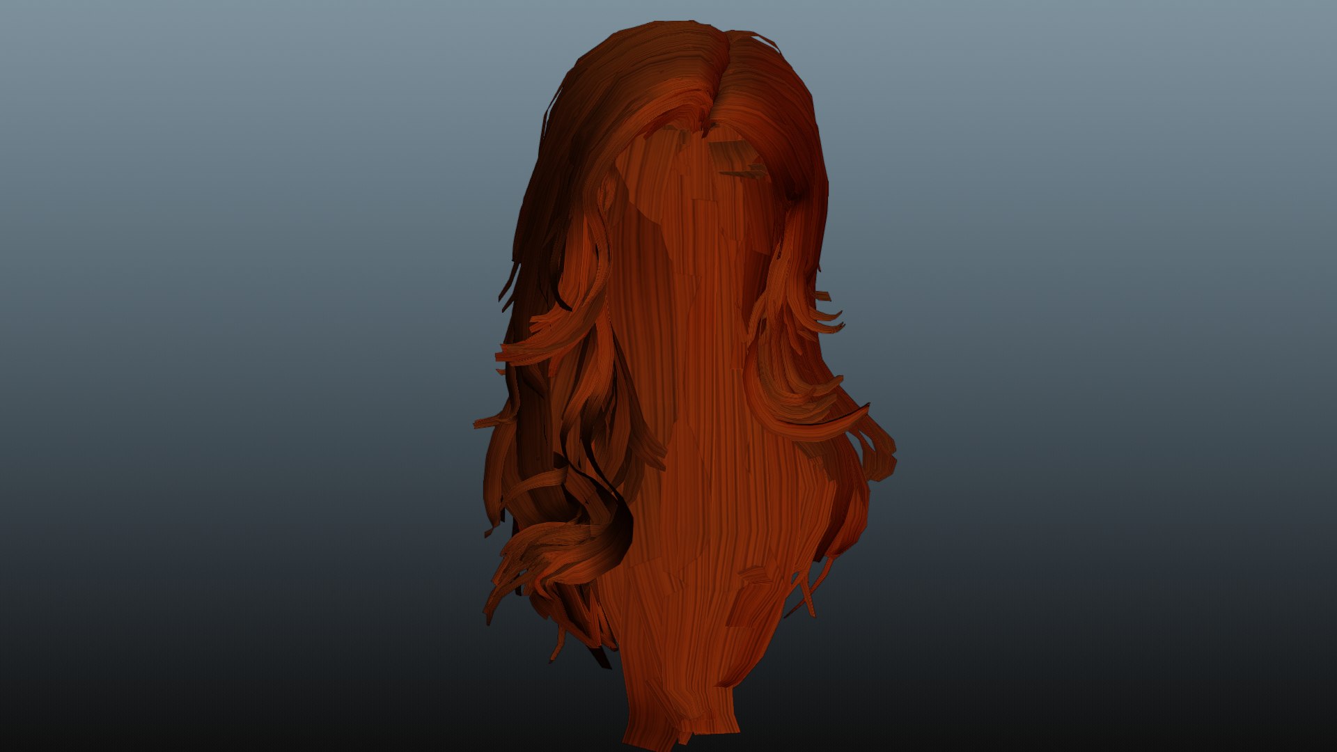 Female Hair 4 Colors 3D Model - TurboSquid 2209273