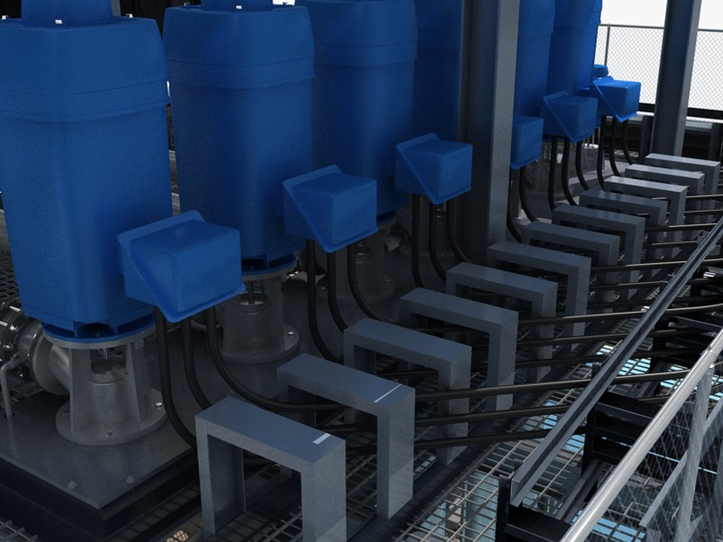 3D Agricultural Pumping Station Model - TurboSquid 1535790