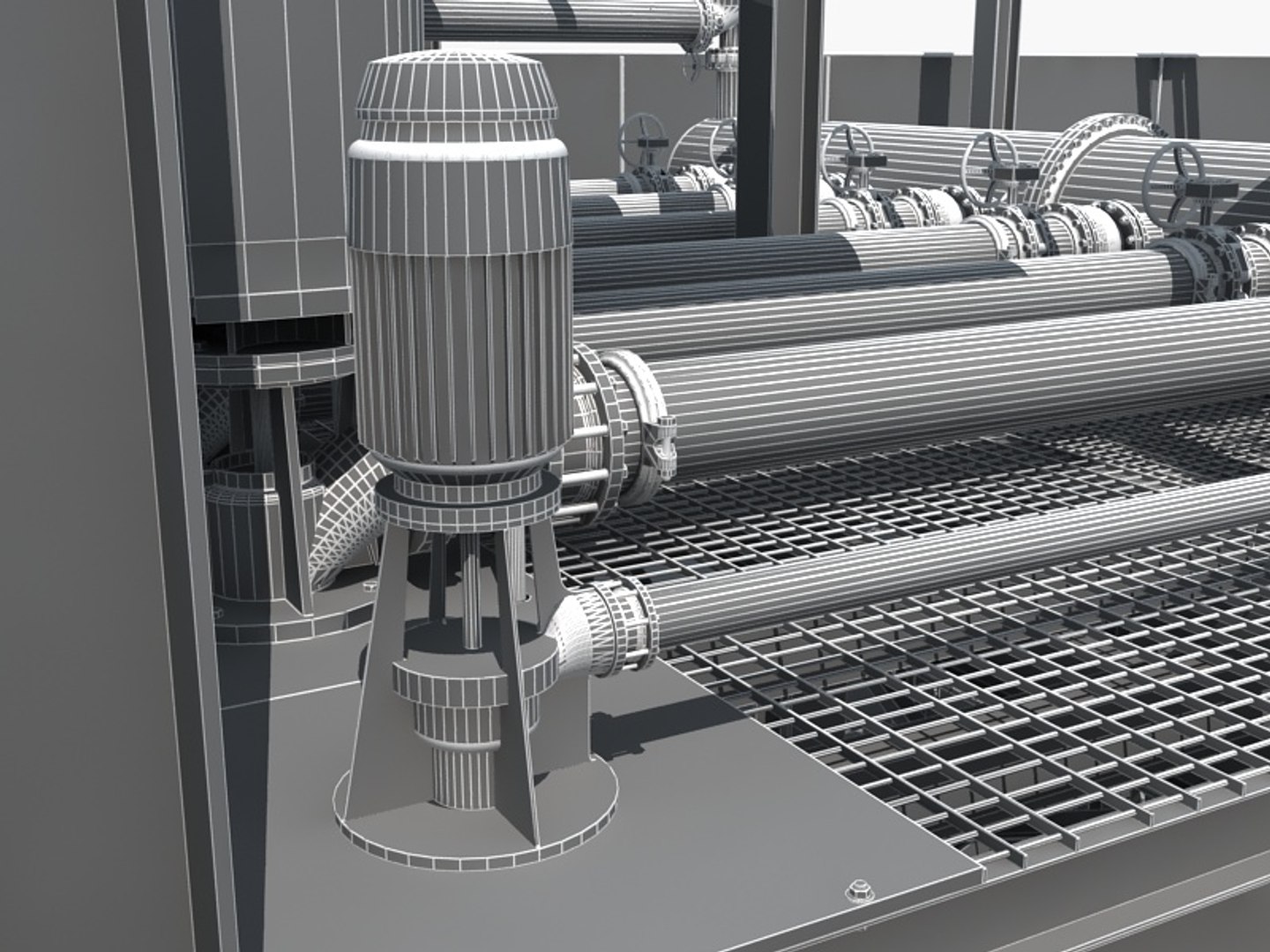 3D agricultural pumping station model - TurboSquid 1535790