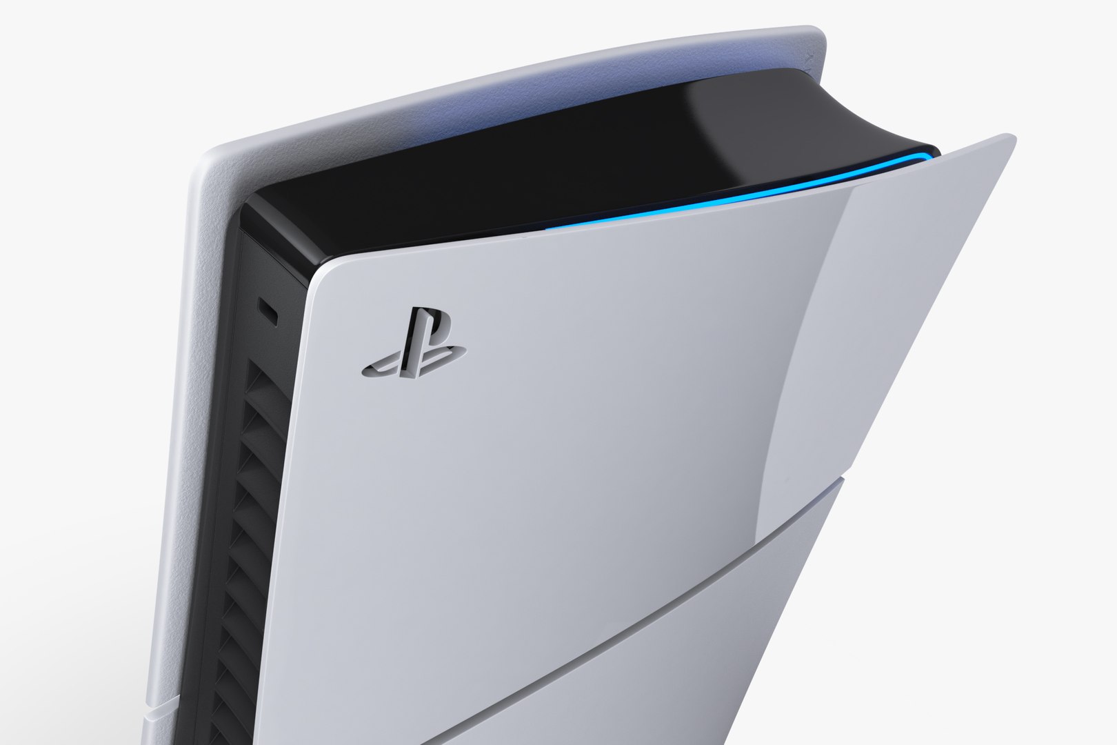 Sony Playstation 5 Slim Digital Edition And Disk Console 3D Model ...