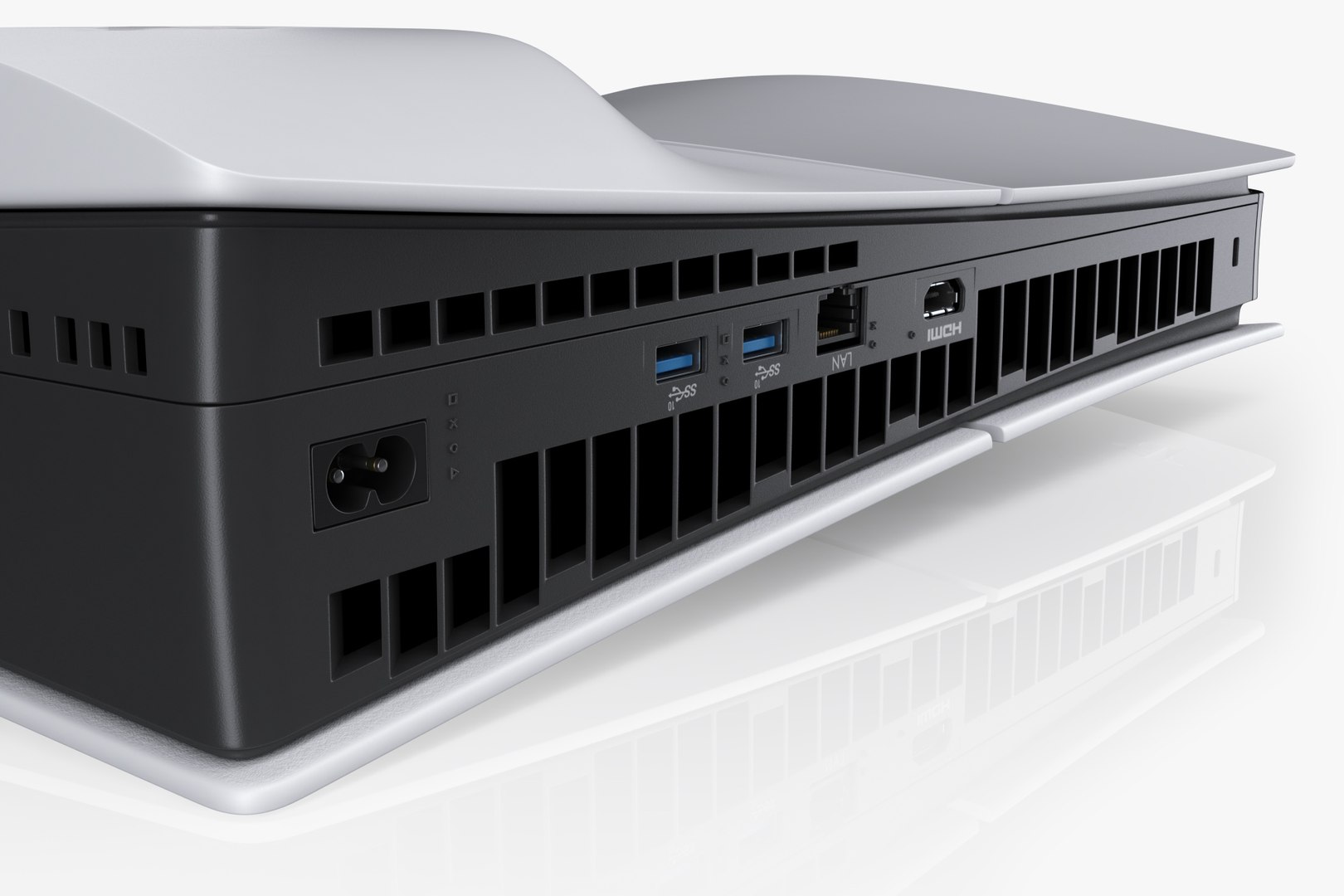 Sony Playstation 5 Slim Digital Edition And Disk Console 3D Model ...