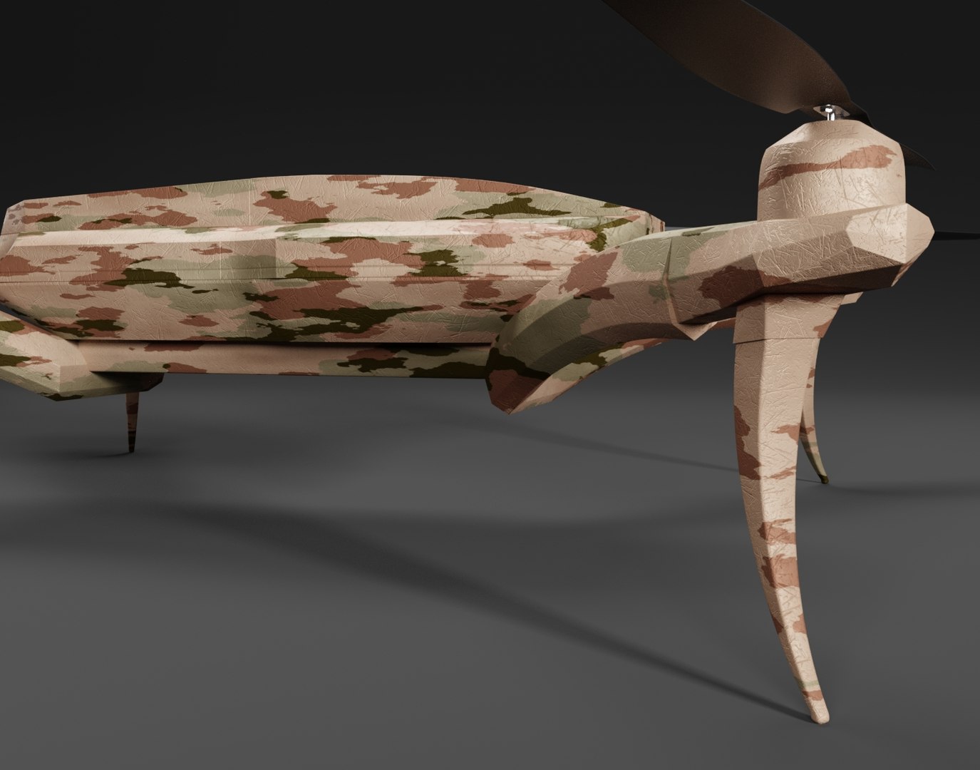 3D Quadrocopter Drone Camouflage - TurboSquid 1298751