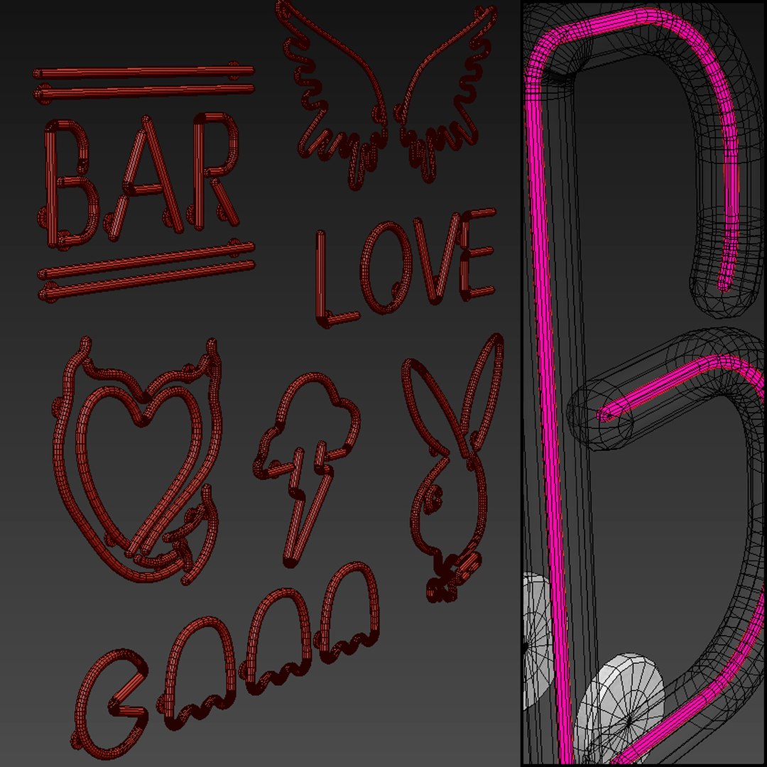 3D Light Modules Set 017 - TurboSquid 1422490