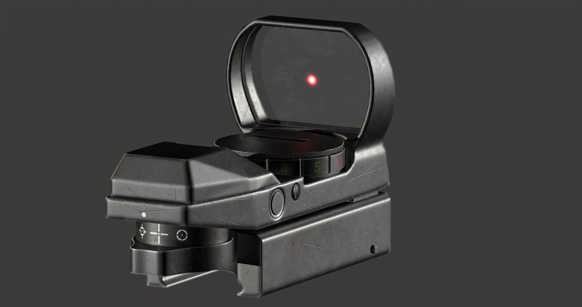 Red Dot Sight 3D - TurboSquid 2255182