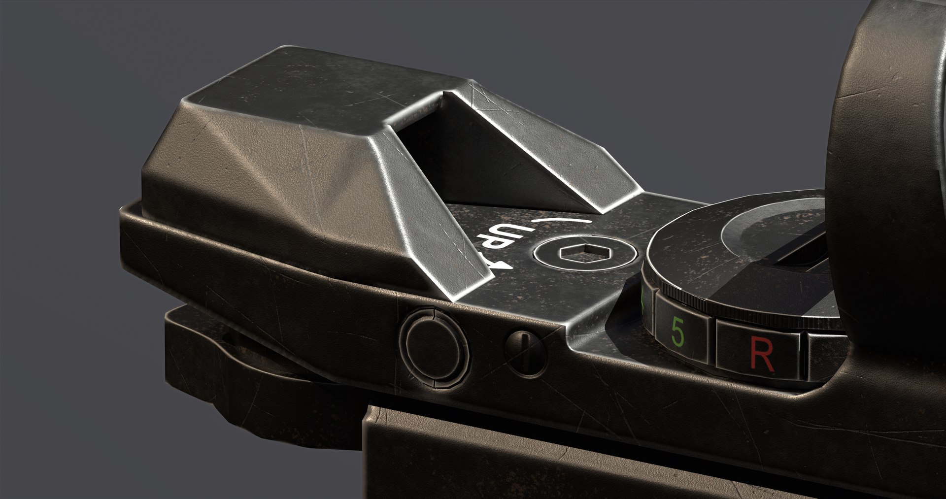 Red Dot Sight 3D - TurboSquid 2255182