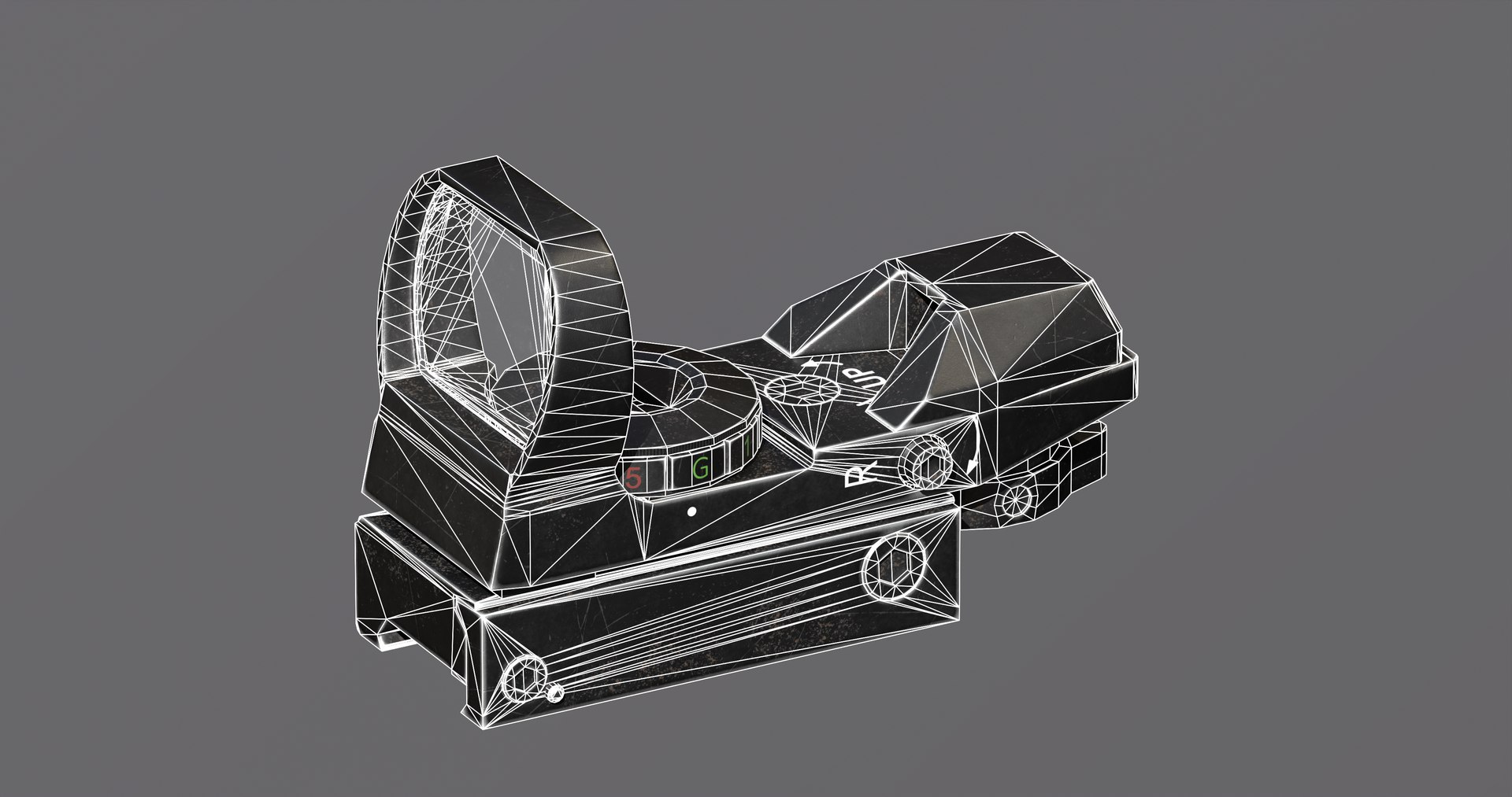 Red Dot Sight 3D - TurboSquid 2255182