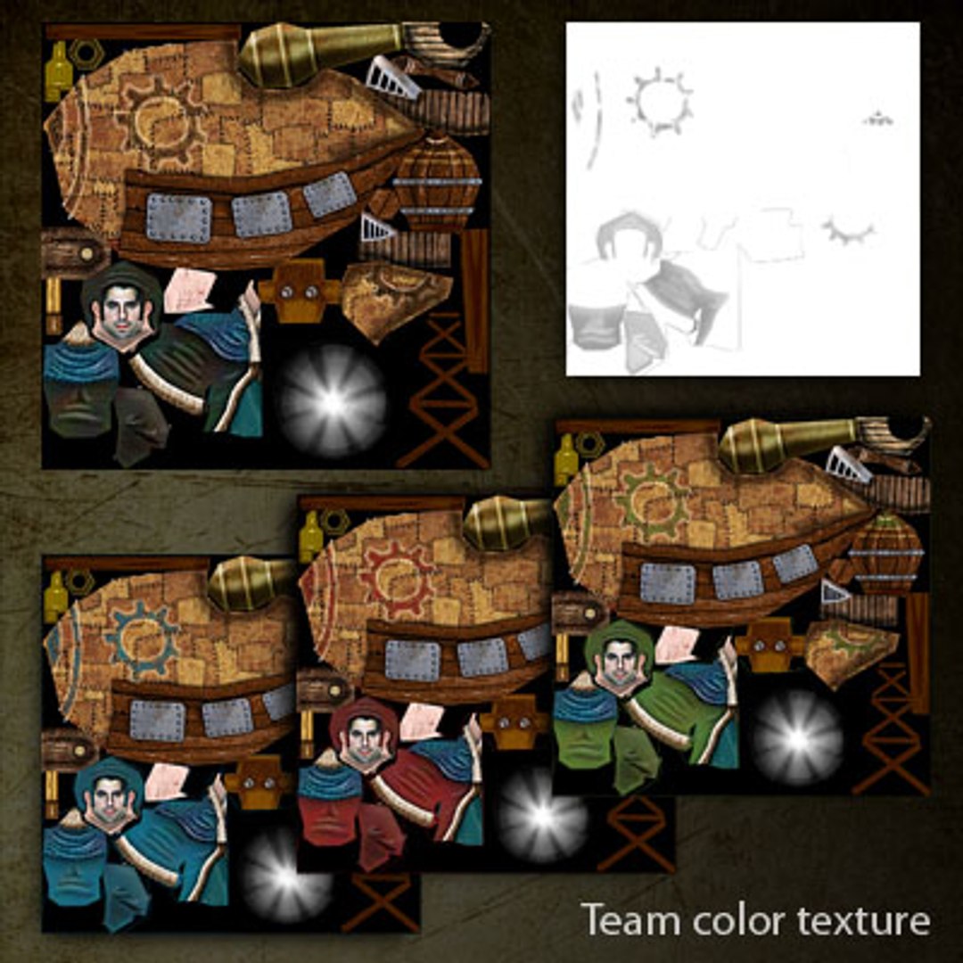 glest animation 3d model