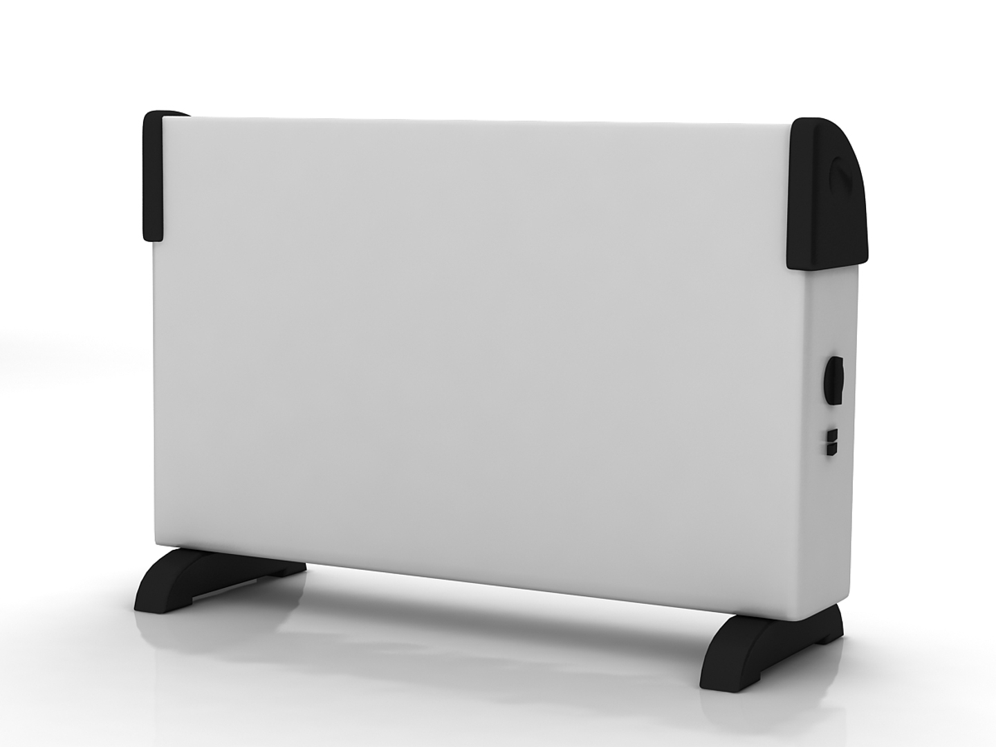 3d electric heater model