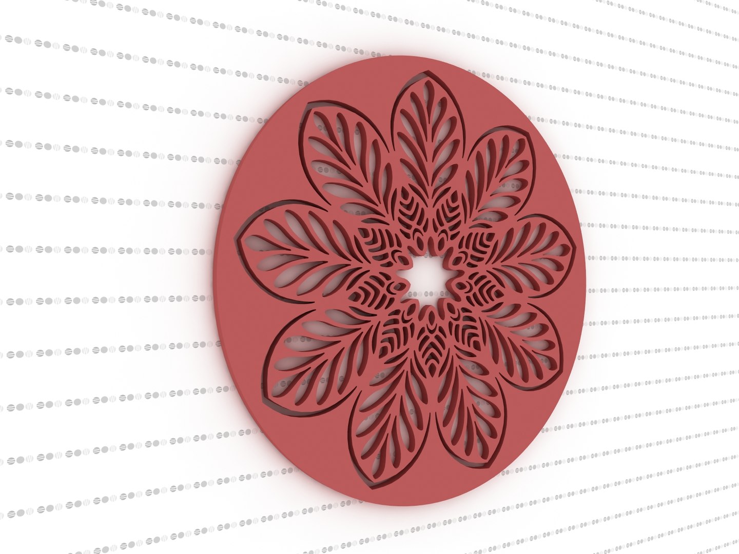3D Mandala Cnc - TurboSquid 1583288
