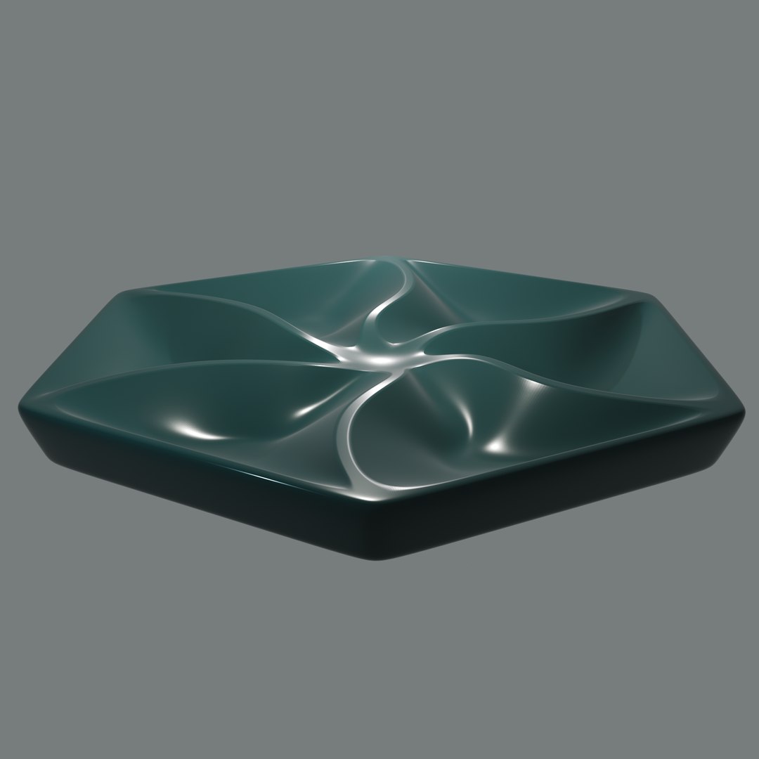 3D SERVING TRAY STL MODEL FOR CNC - TurboSquid 2192399