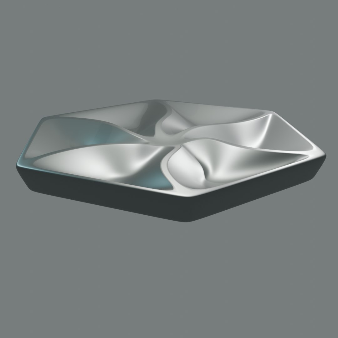 3D SERVING TRAY STL MODEL FOR CNC - TurboSquid 2192399