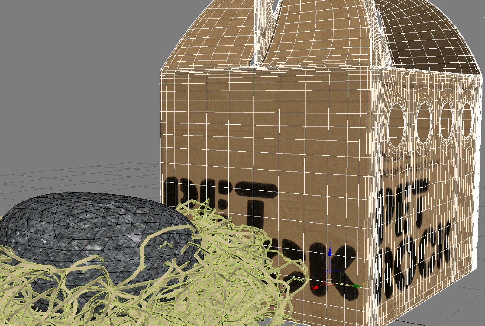 3D Pet Rock | 1144840 | TurboSquid