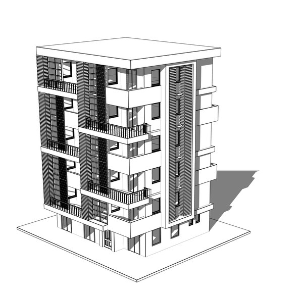 Residential modern 3D - TurboSquid 1712339