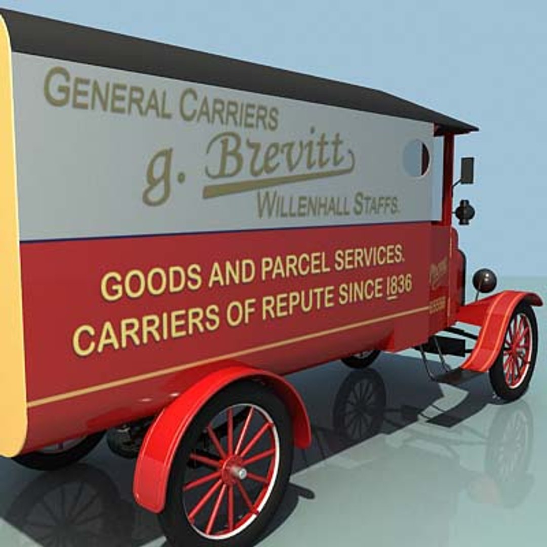 Car Parcel Carrier 3d Model