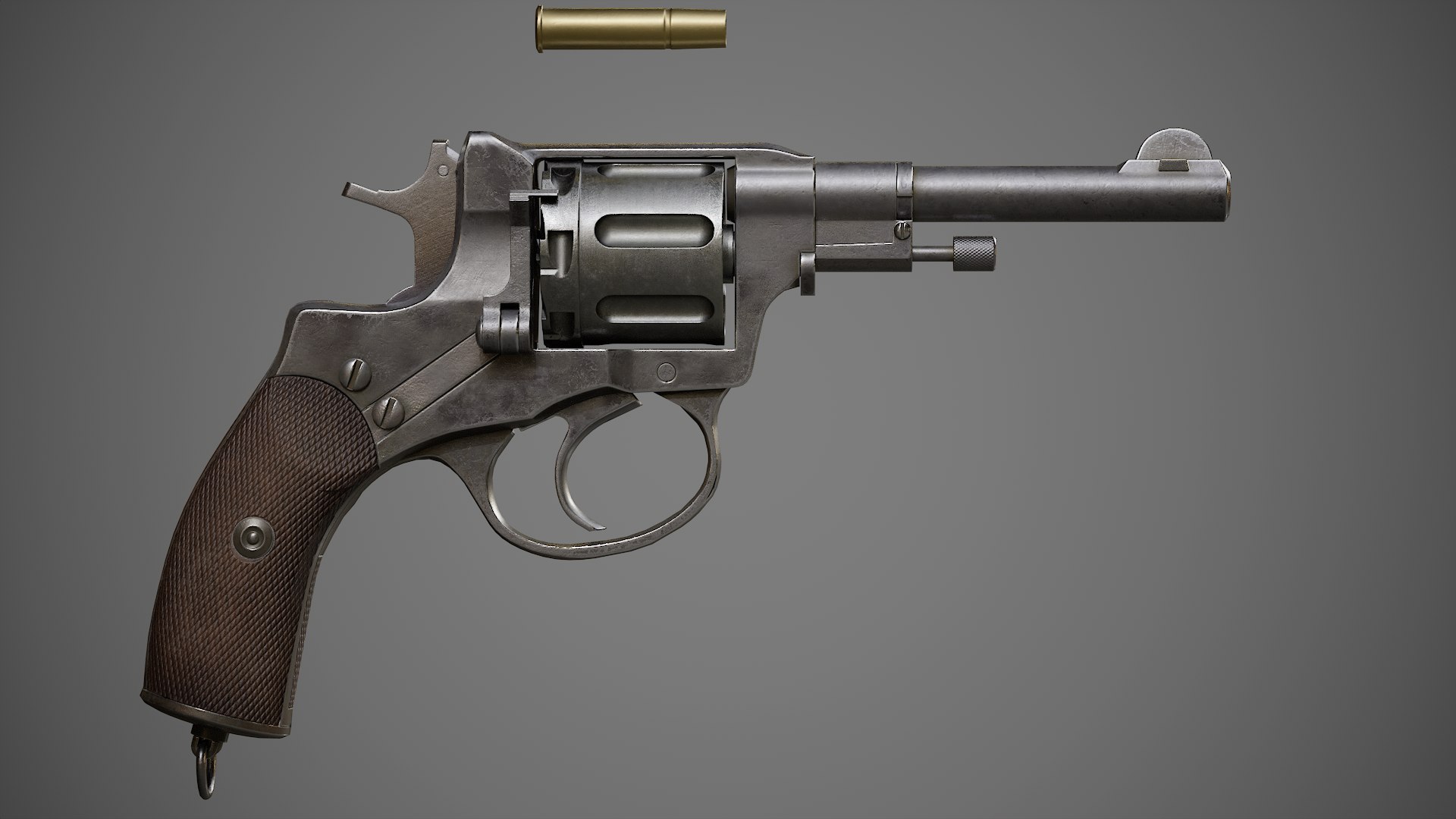 3D Model Nagant M1895 - TurboSquid 2379237