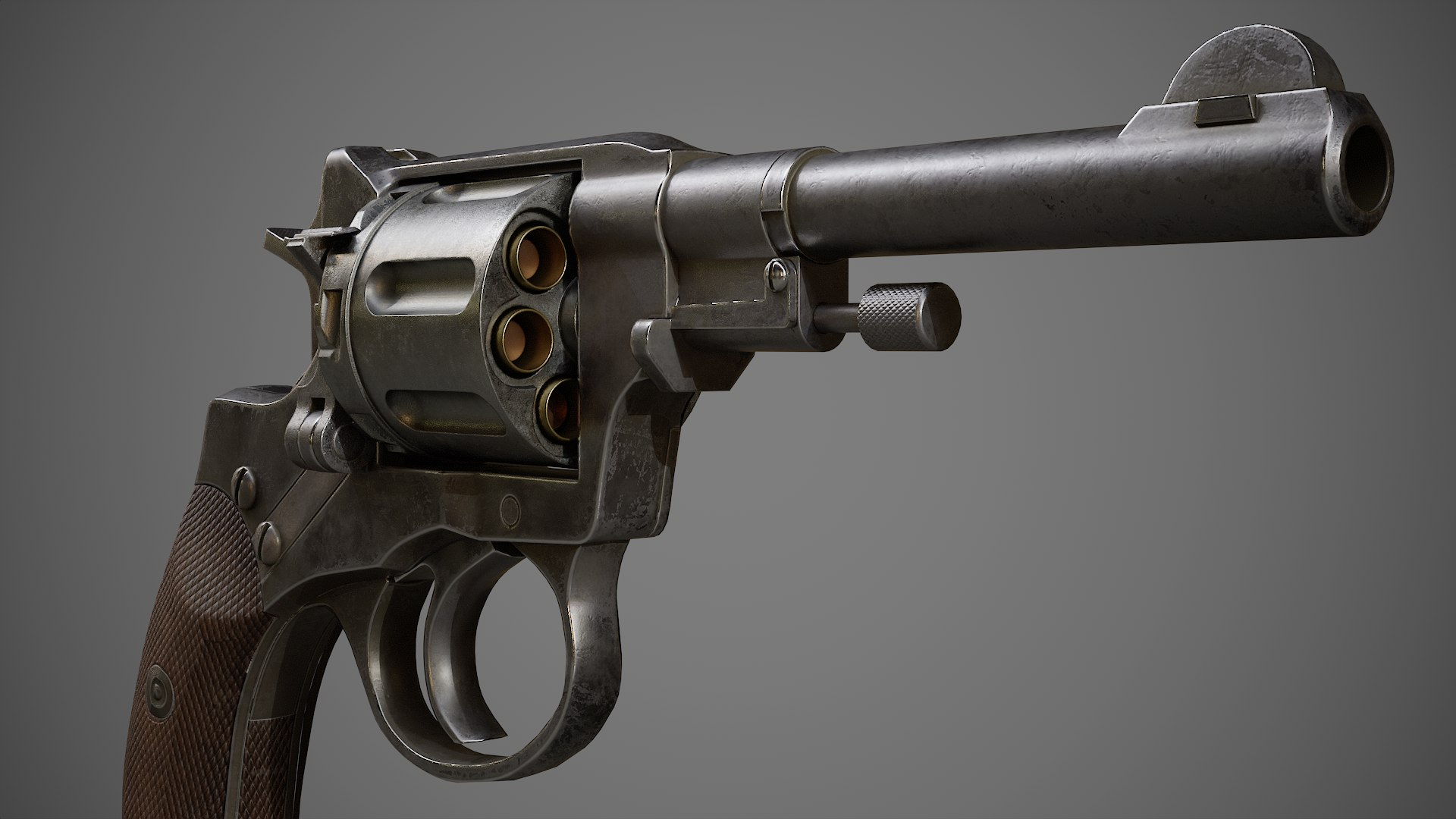 3D Model Nagant M1895 - TurboSquid 2379237