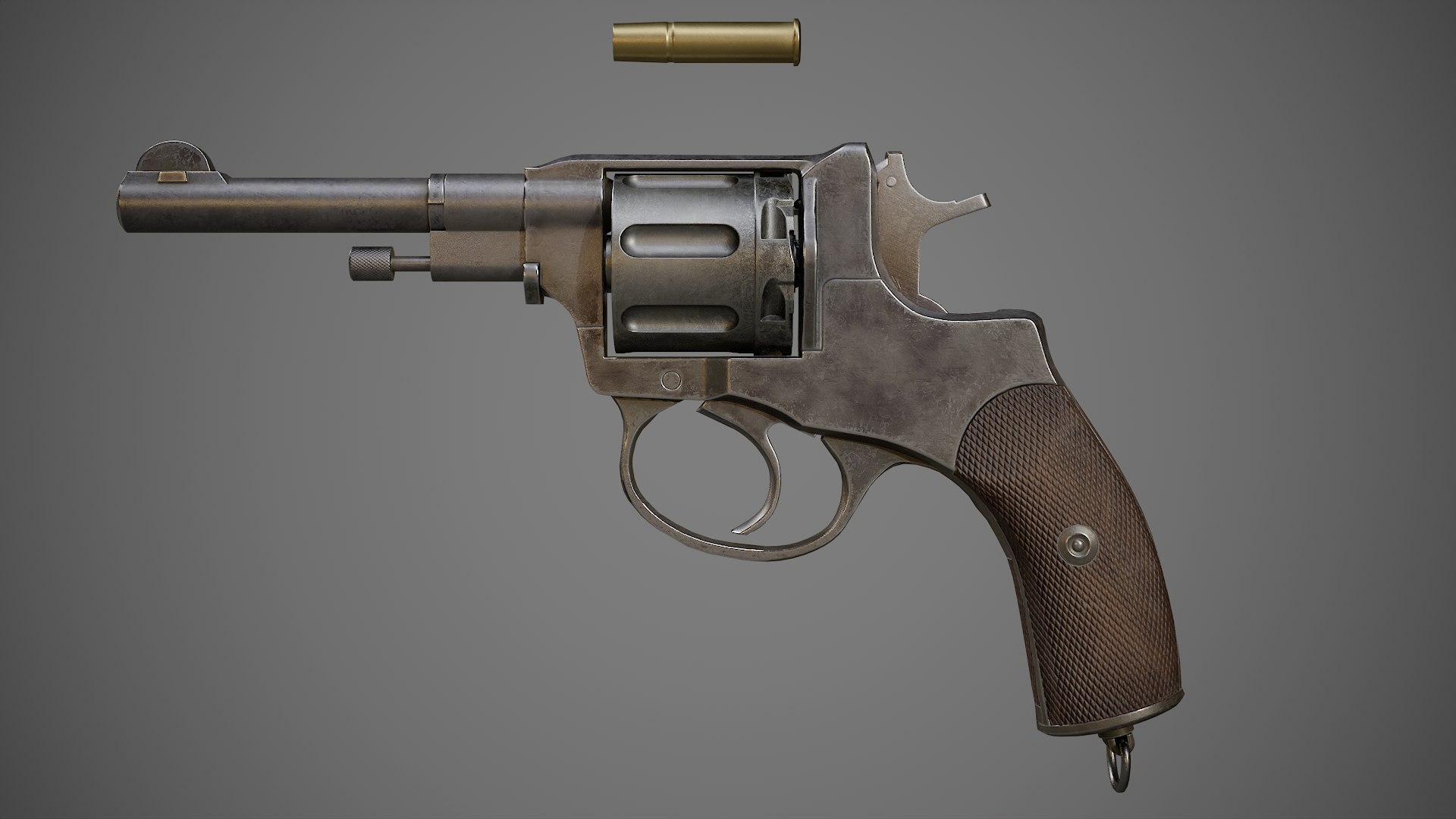 3D Model Nagant M1895 - TurboSquid 2379237