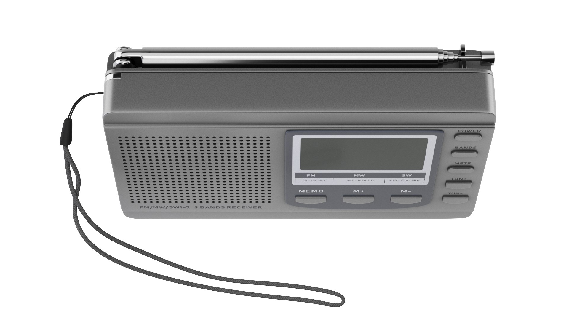 3D Model Radio - TurboSquid 1767402