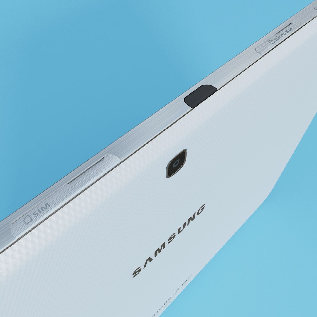 3d samsung galaxy tab 3 model