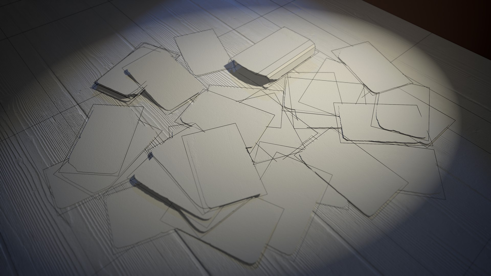 3D Old Playing Cards Model - TurboSquid 1595989